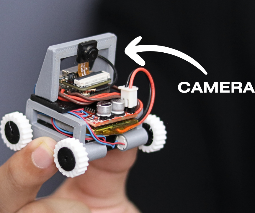 DIY Smartphone-Controlled Tiny Car With Live Camera Feed : 8 Steps ...