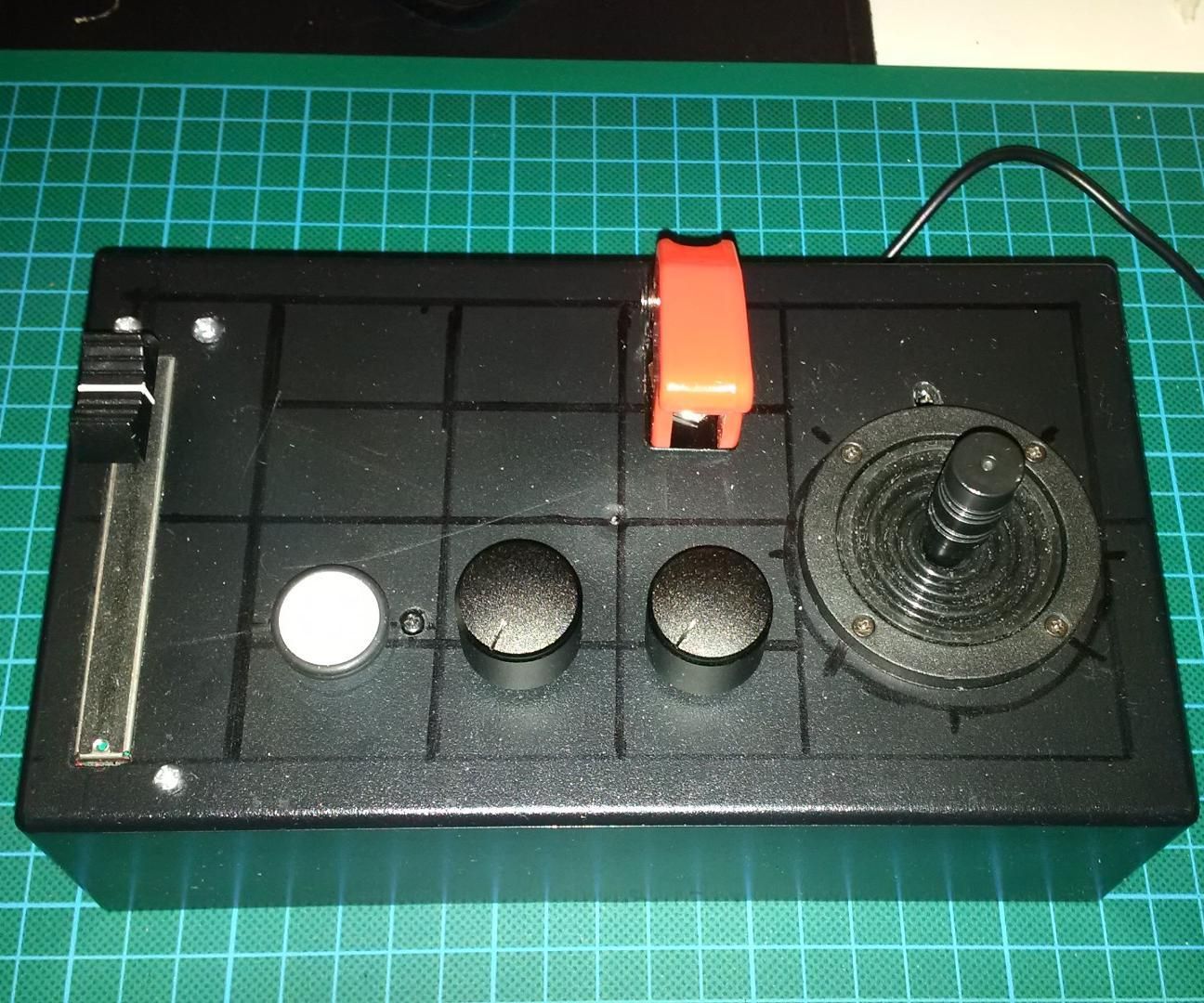 $50 Analog Joystick (HOTAS) With Haptic Feedback for Flight Sim : 14 ...