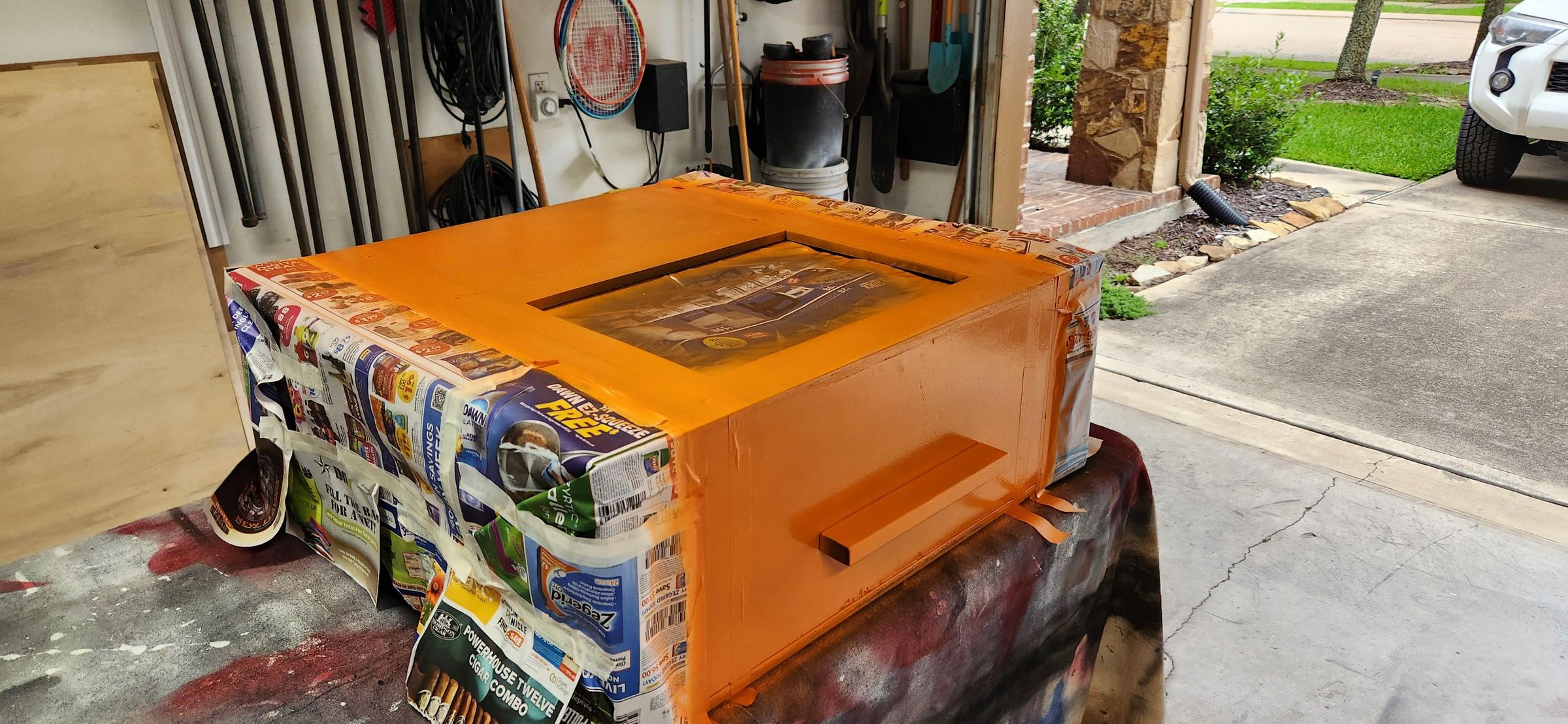 Plywood and Acrylic Laser Enclosure With Exhaust Fan and LED Lights ...