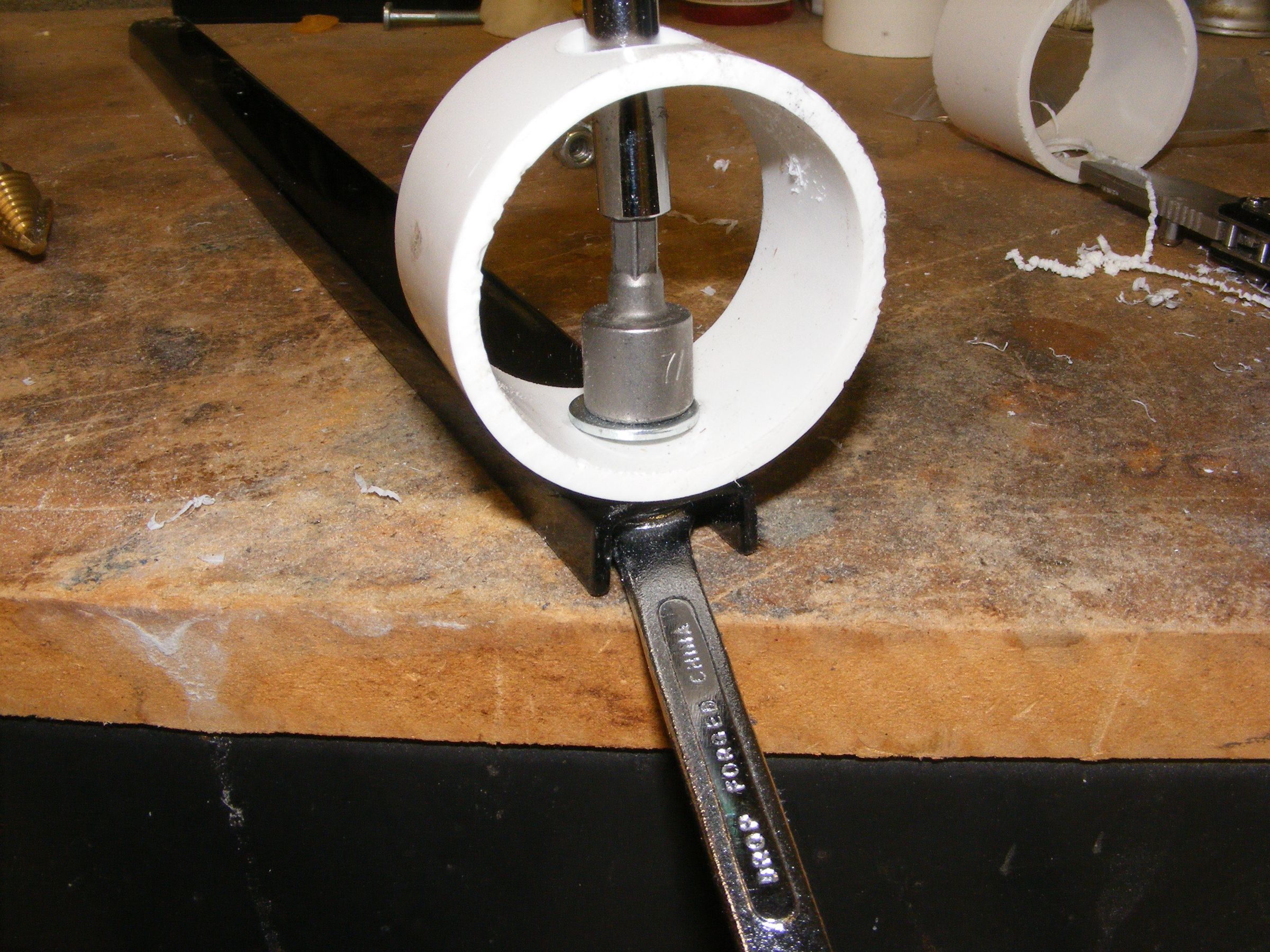 Magnetic Hammer Holder With Repurposed Harbor Freight Magnetic Tool ...