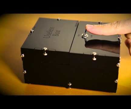 The Most Useless Box : 3 Steps - Instructables