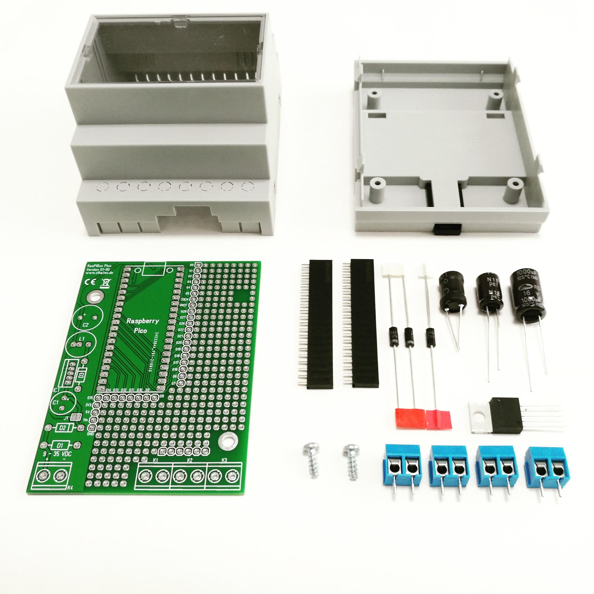 DIN Rail Mount for Raspberry Pi Pico : 5 Steps - Instructables