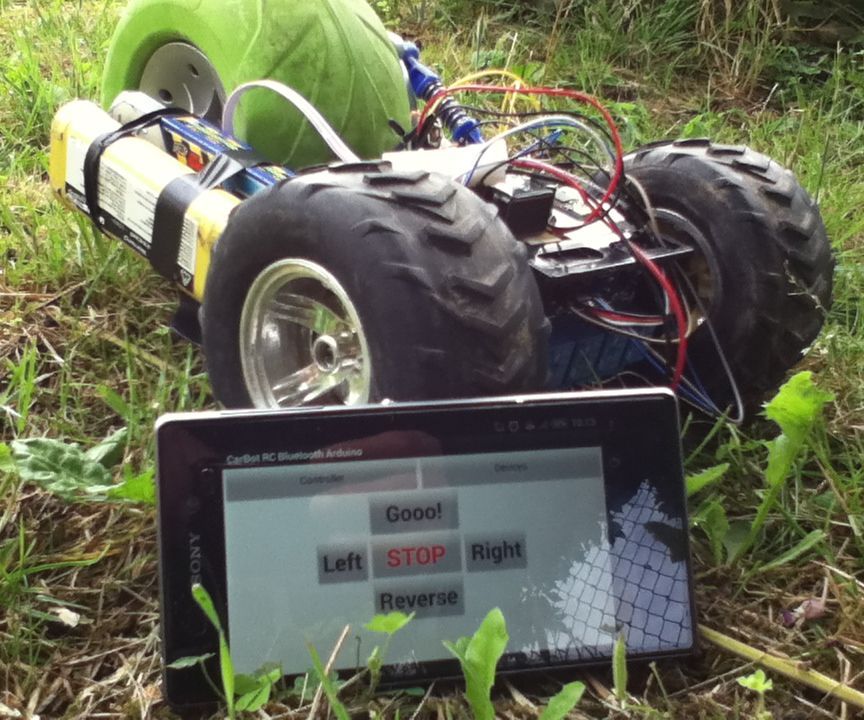 Control Your Tyco RC Car With Your Smartphone! : 5 Steps - Instructables