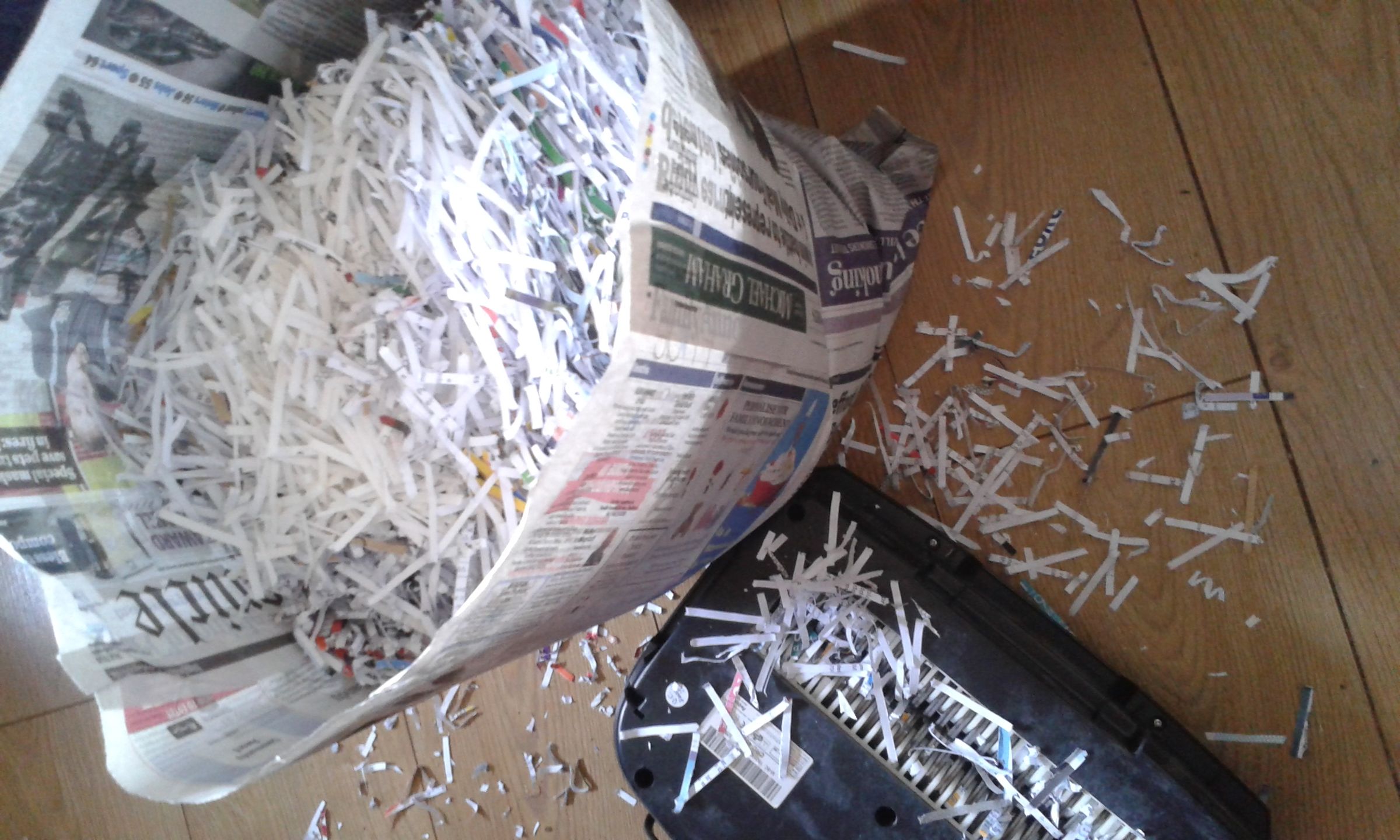 Paper Shredder Bag : 3 Steps (with Pictures) - Instructables