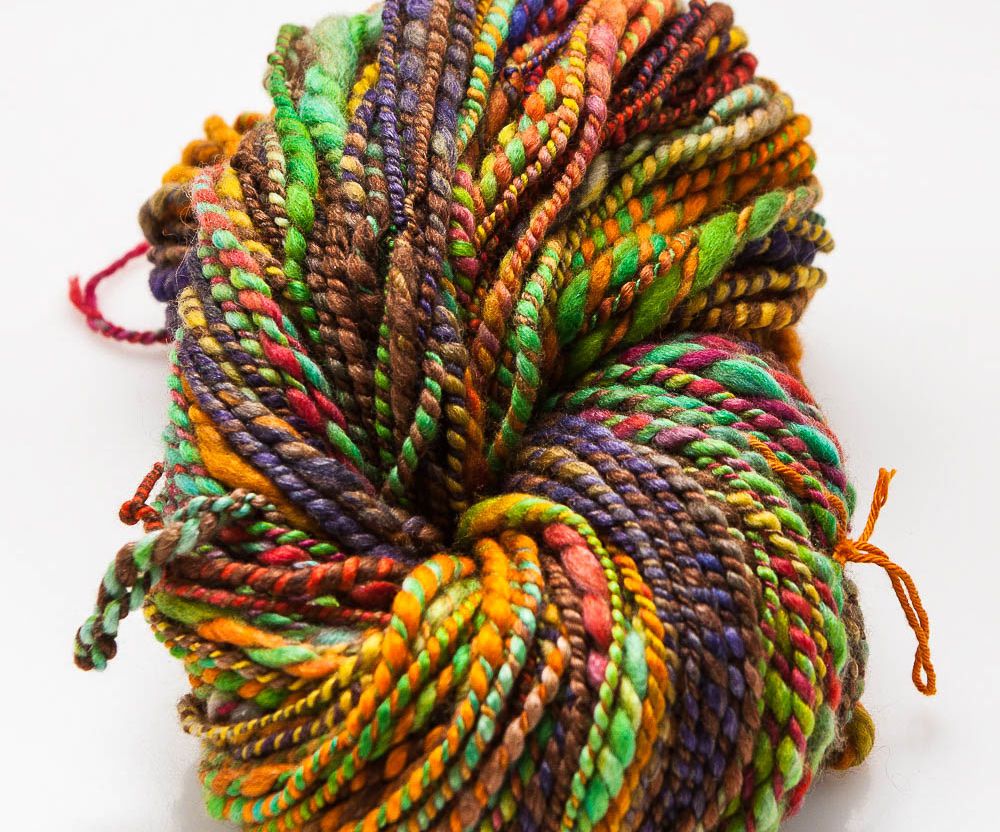 Hand Painting Wool Tops to Spin Colourful Yarns : 7 Steps (with ...