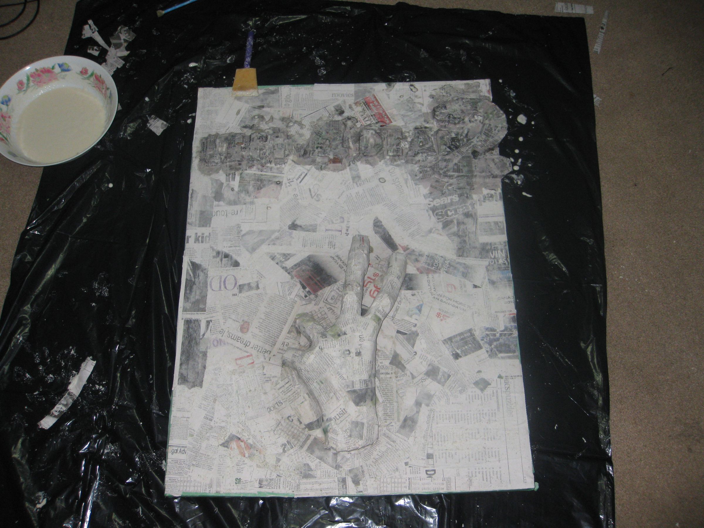 Left 4 Dead 2 Paper Mache Logo : 7 Steps (with Pictures) - Instructables