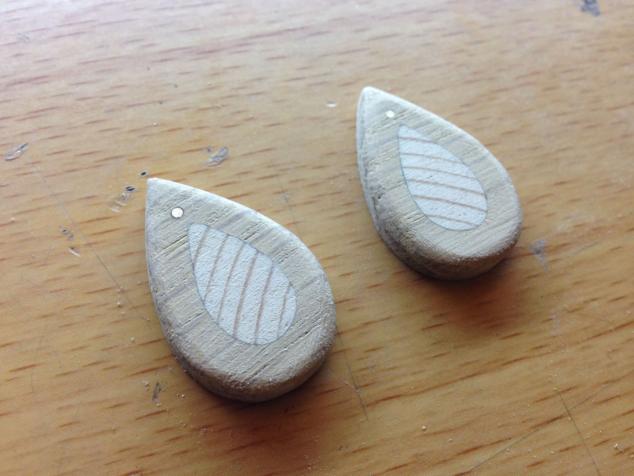 Wooden Earrings (with Minimal Tools!) : 8 Steps (with Pictures ...