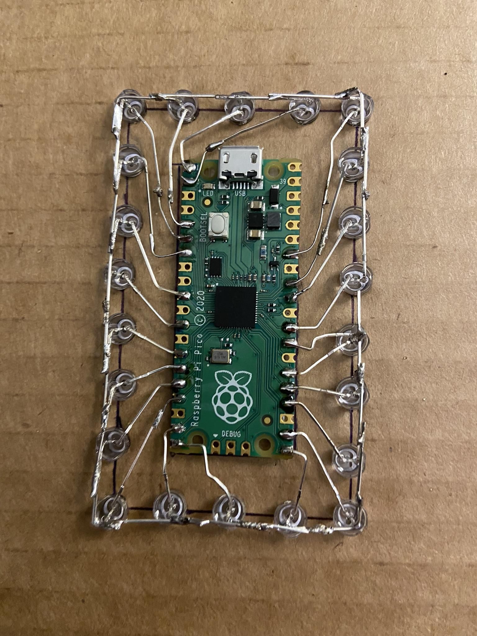Raspberry Pi Pico LED Badge : 9 Steps (with Pictures) - Instructables