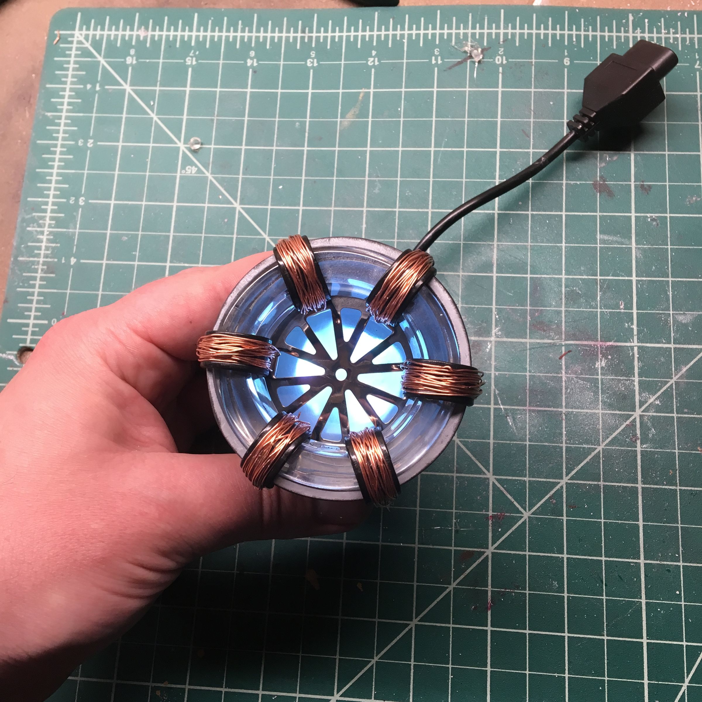 DIY Iron Man MK1 Arc Reactor : 3 Steps (with Pictures) - Instructables