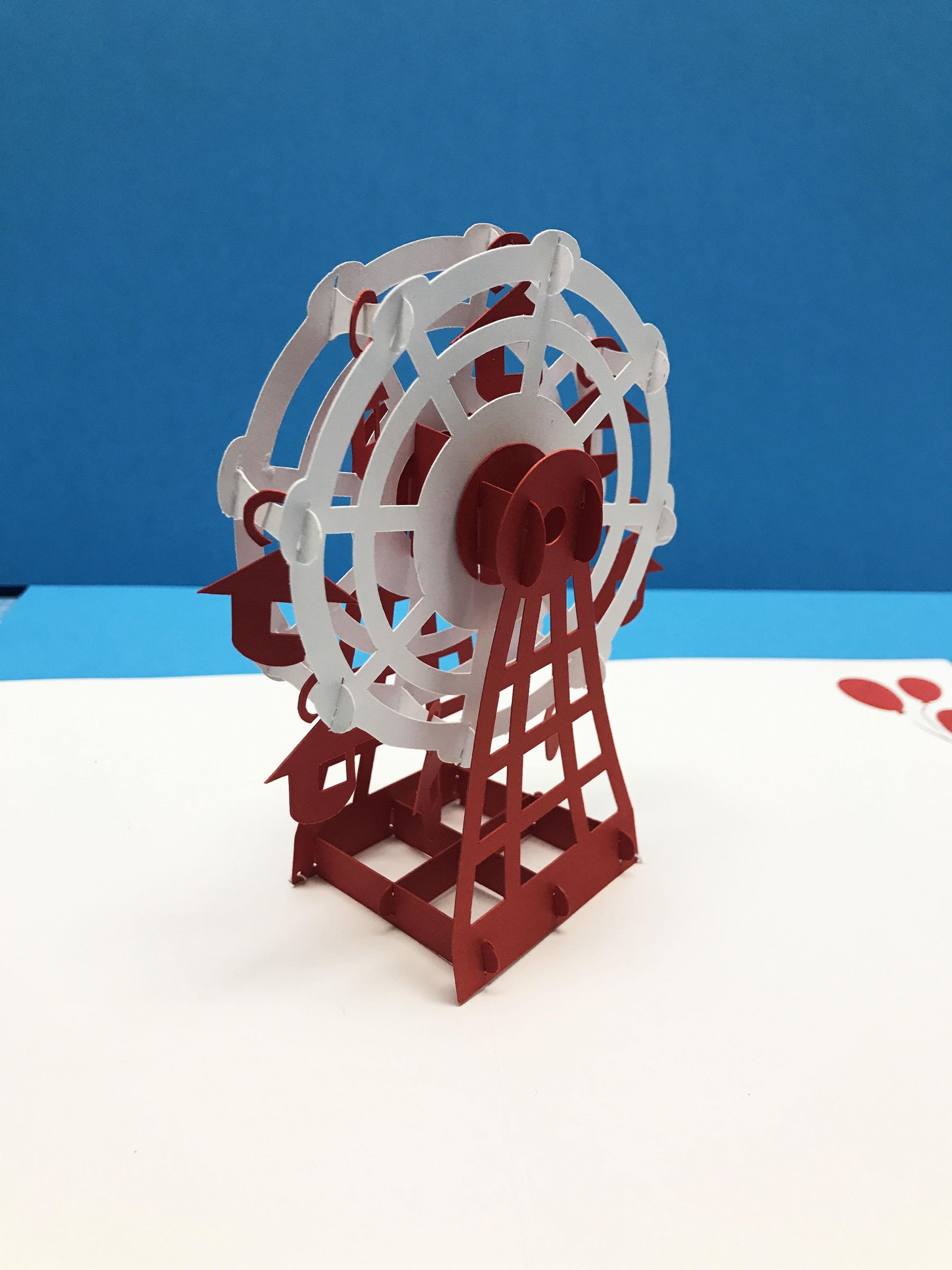 Rotatable Ferris Wheel Pop-Up Card : 9 Steps (with Pictures ...