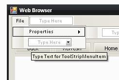 Visual Basic - Properties Option - Instructables