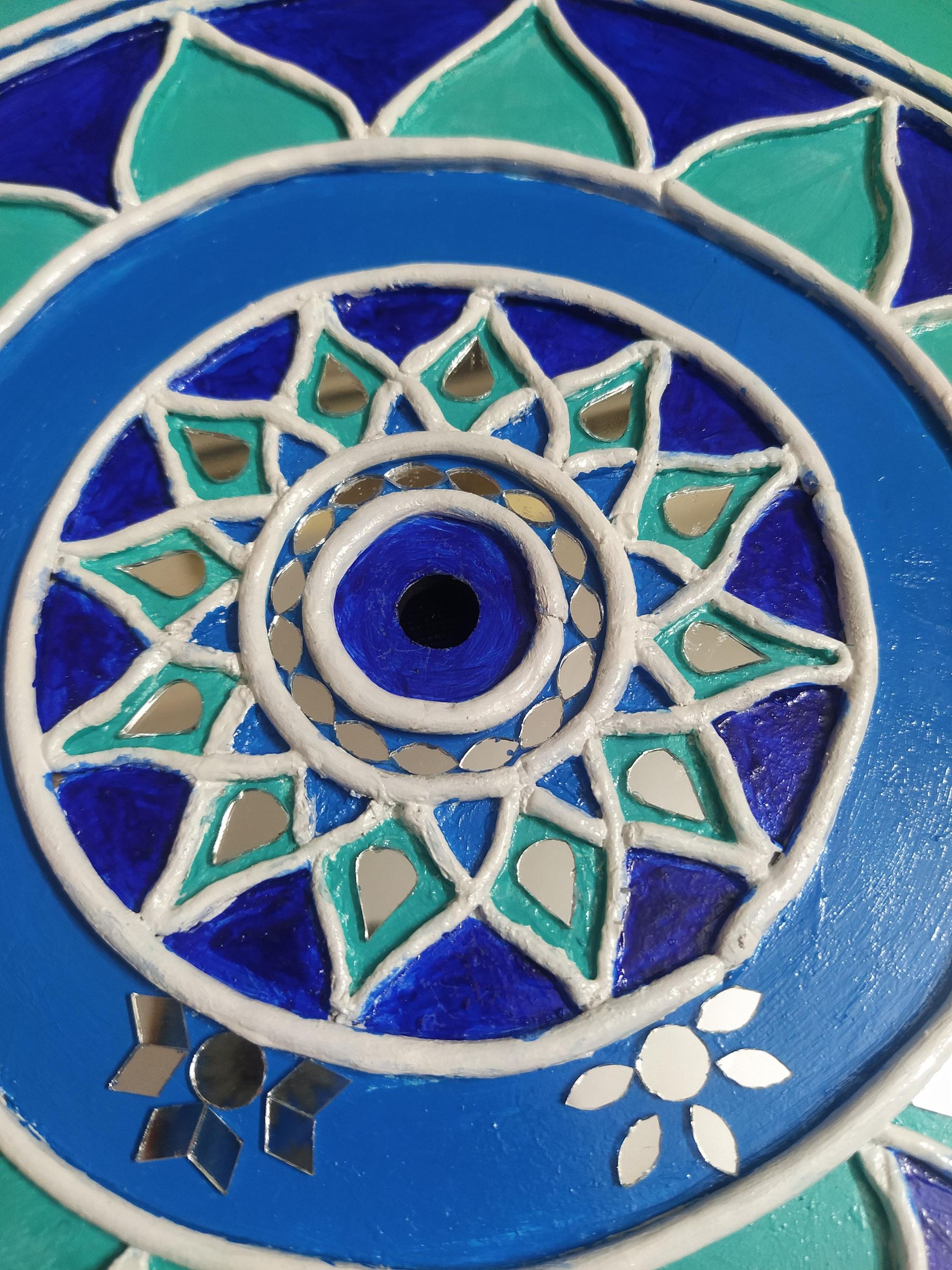 Blue Lippan Art Wall Clock : 24 Steps (with Pictures) - Instructables