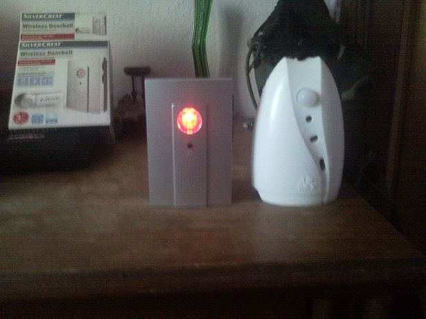 Portable Wireless Motion Sensor Triggered Alarm With a Wireless ...