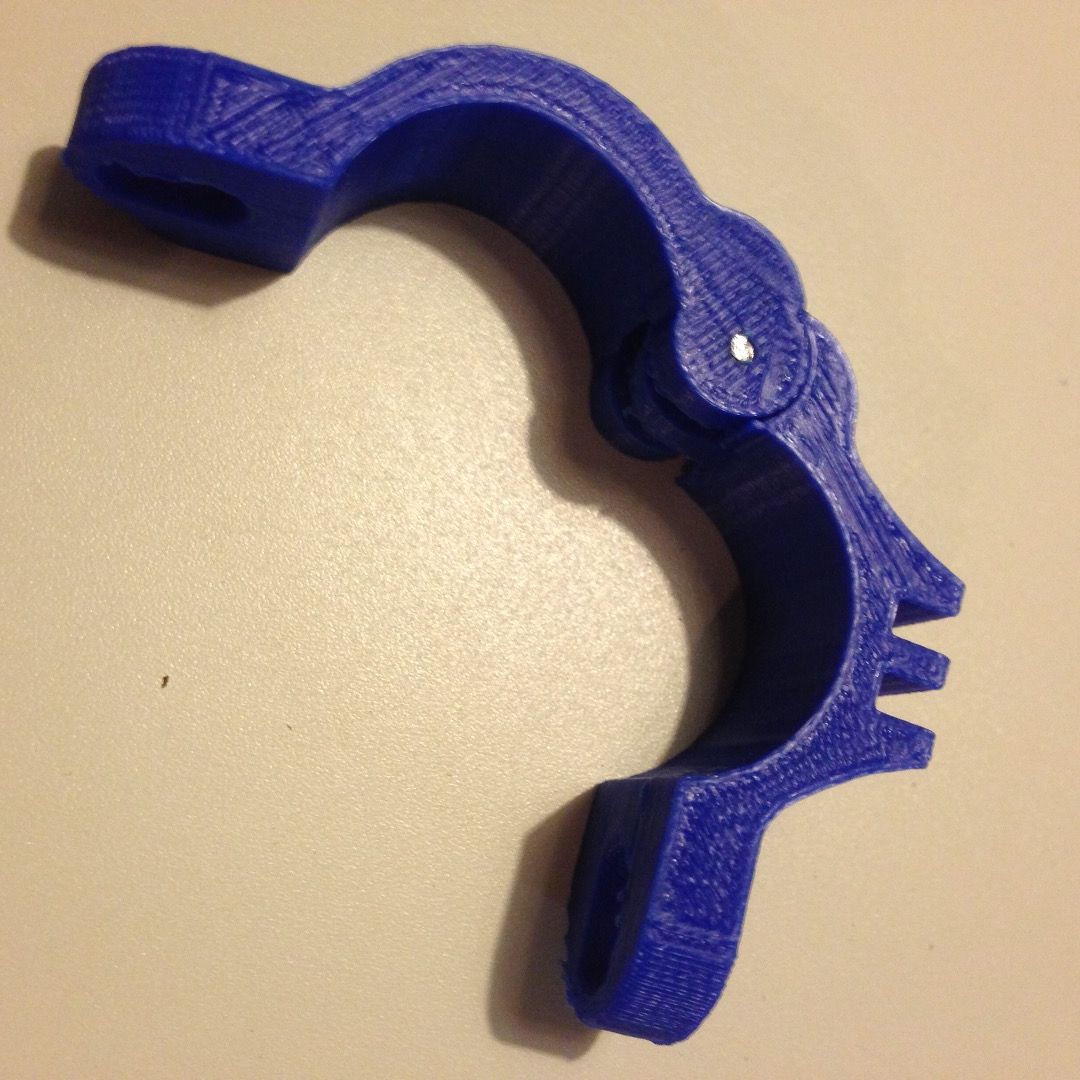 GoPro Hinged Handlebar/Pipe Clamp : 3 Steps - Instructables