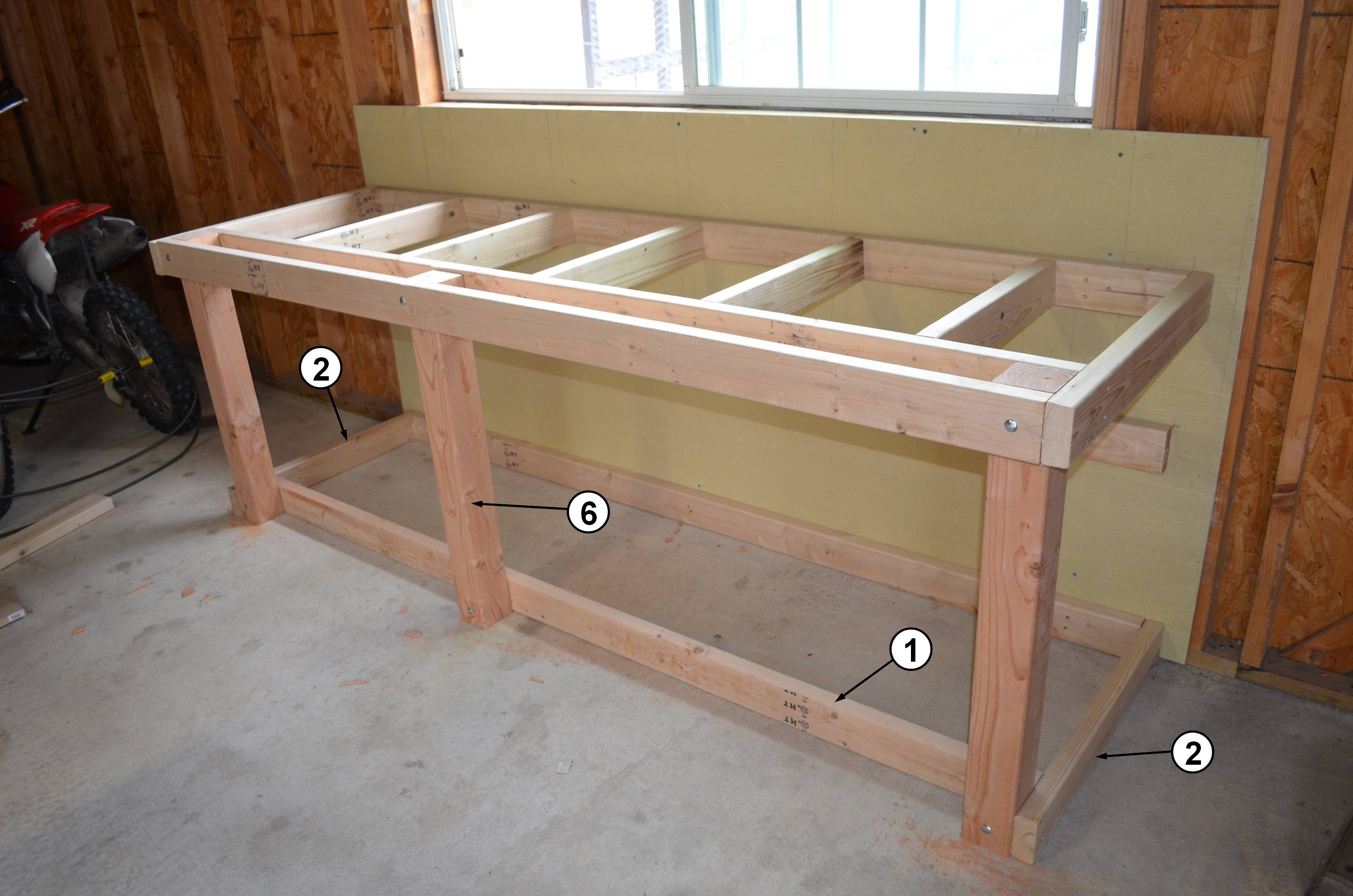 Low Waste, Simple, Rock Solid Workbench : 8 Steps (with Pictures ...