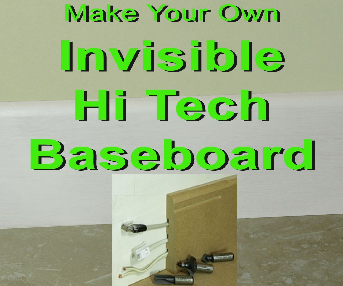 Hi Tech Baseboard! : 5 Steps (with Pictures) - Instructables