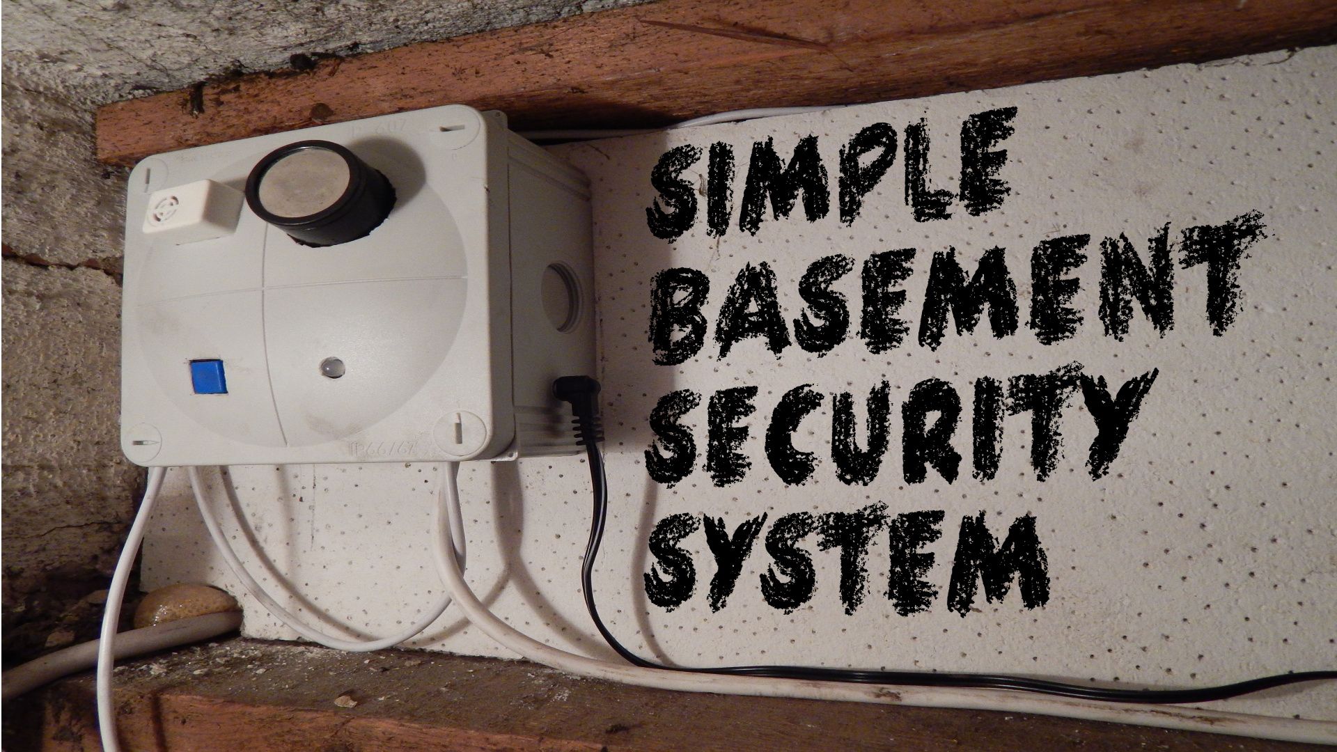 Simple Basement Security System : 5 Steps (with Pictures) - Instructables
