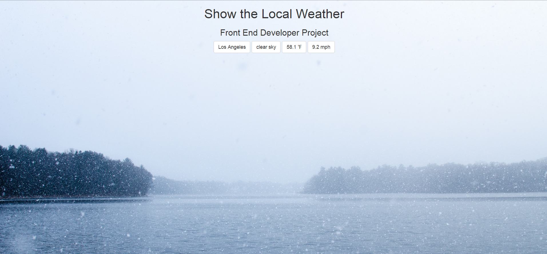 Open Weather API - Show the Local Weather Project : 10 Steps ...