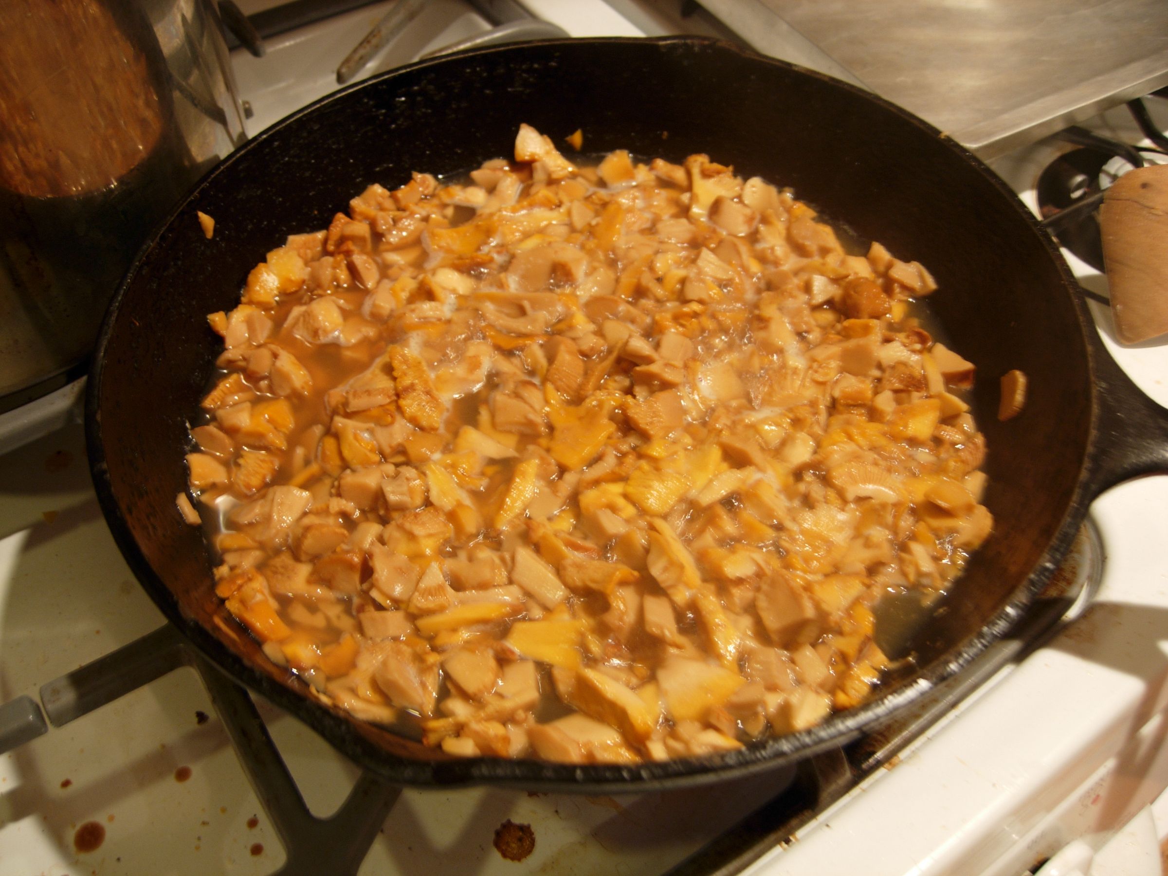 How to Dry-sautee Mushrooms for Eating or Storage! : 4 Steps ...