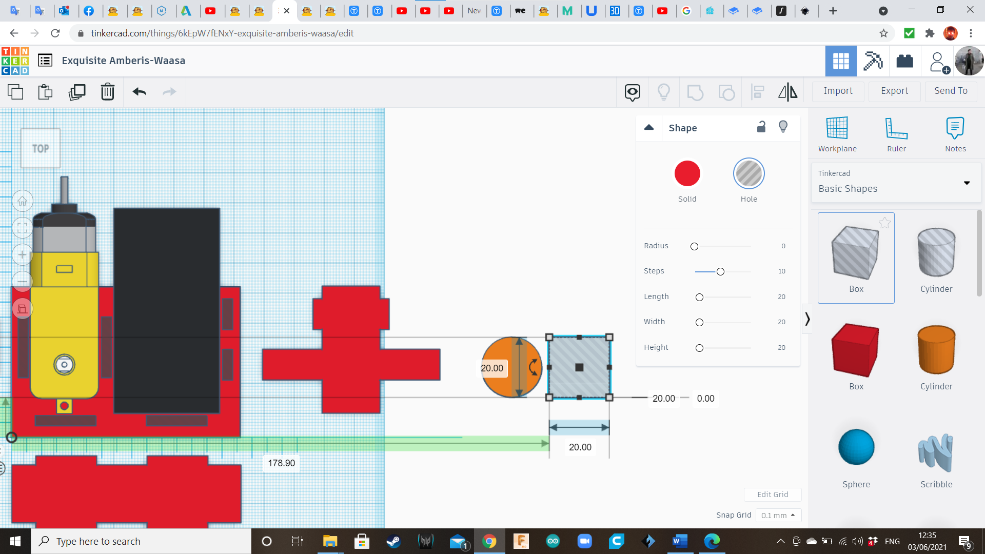Tinkercad Robotics for School: Laser-cut Walking Machine! : 27 Steps ...