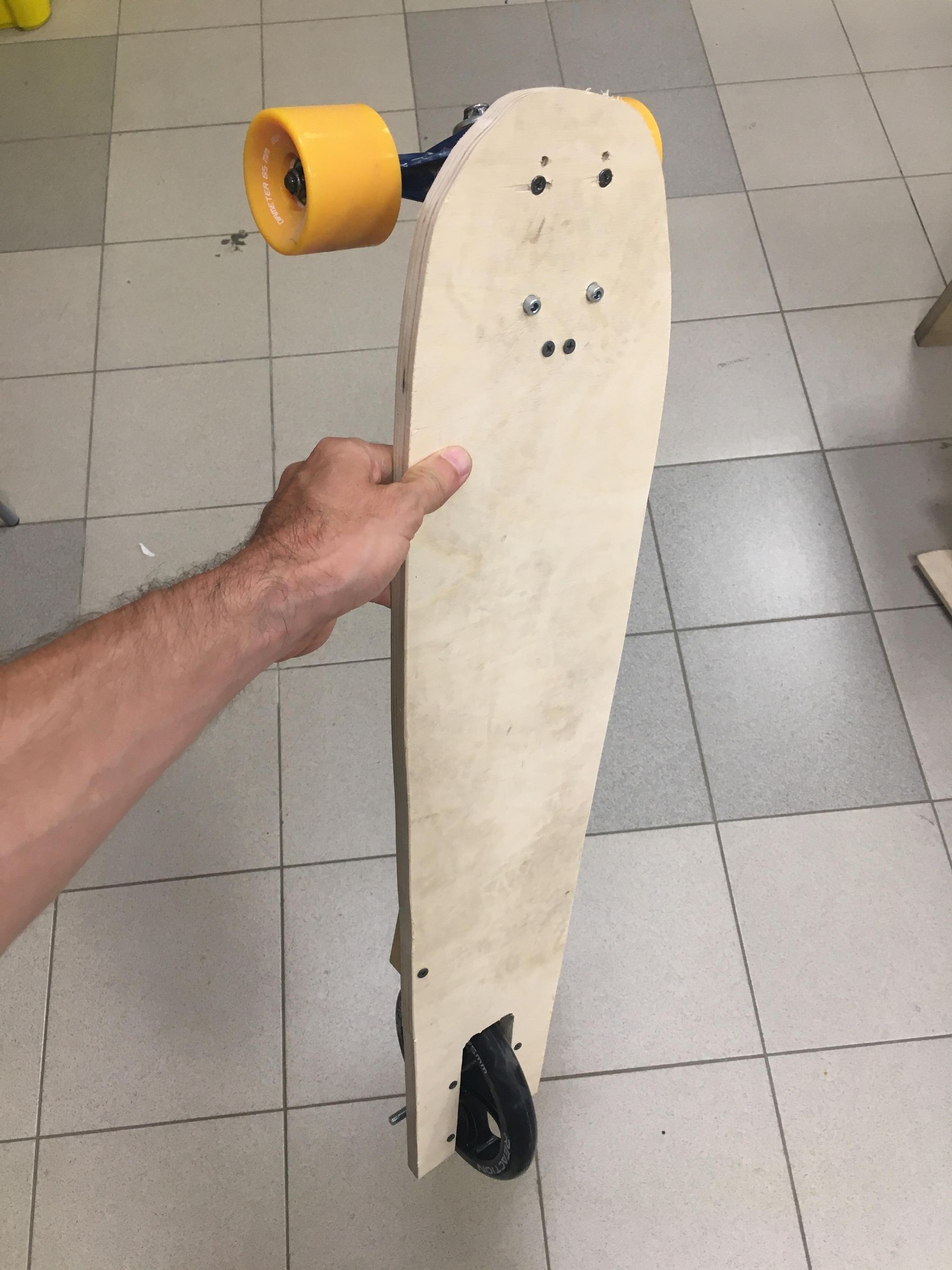 Three-wheel Electric Longboard : 5 Steps (with Pictures) - Instructables