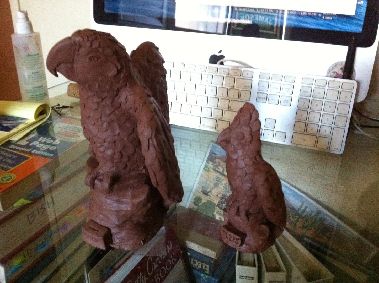 Parrot Sculpture: How to Sculpt a Bird From Clay : 7 Steps (with ...