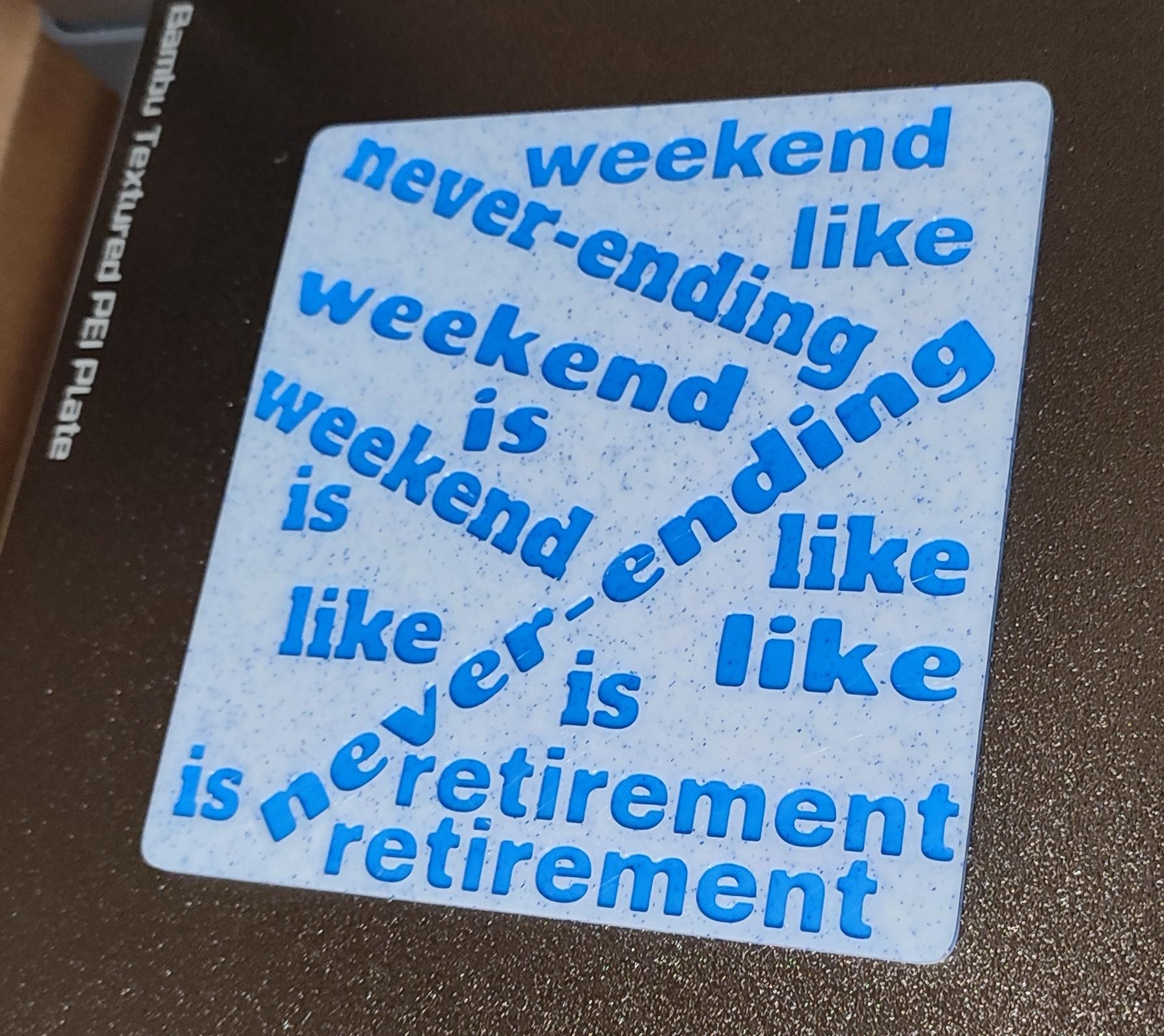 Turn Words Into Art: Design & 3D Print a Personalized Word Cloud ...