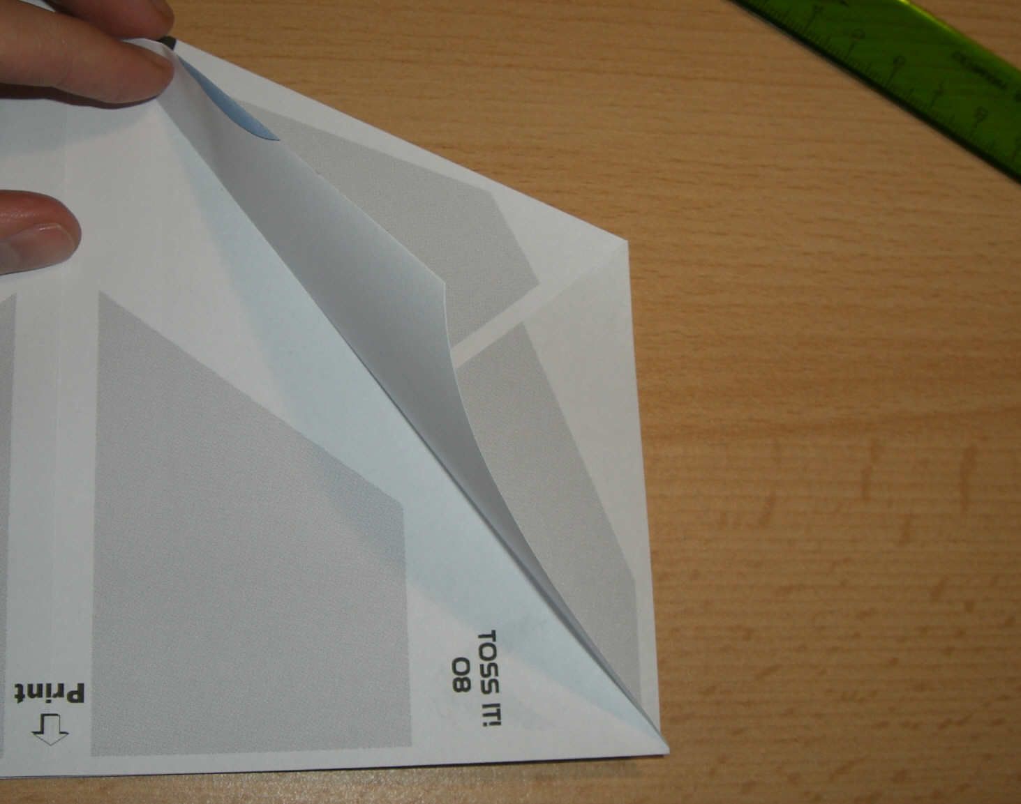 The Eagle Jet Paper Airplane "you Cannot Hide" ;-) : 8 Steps ...