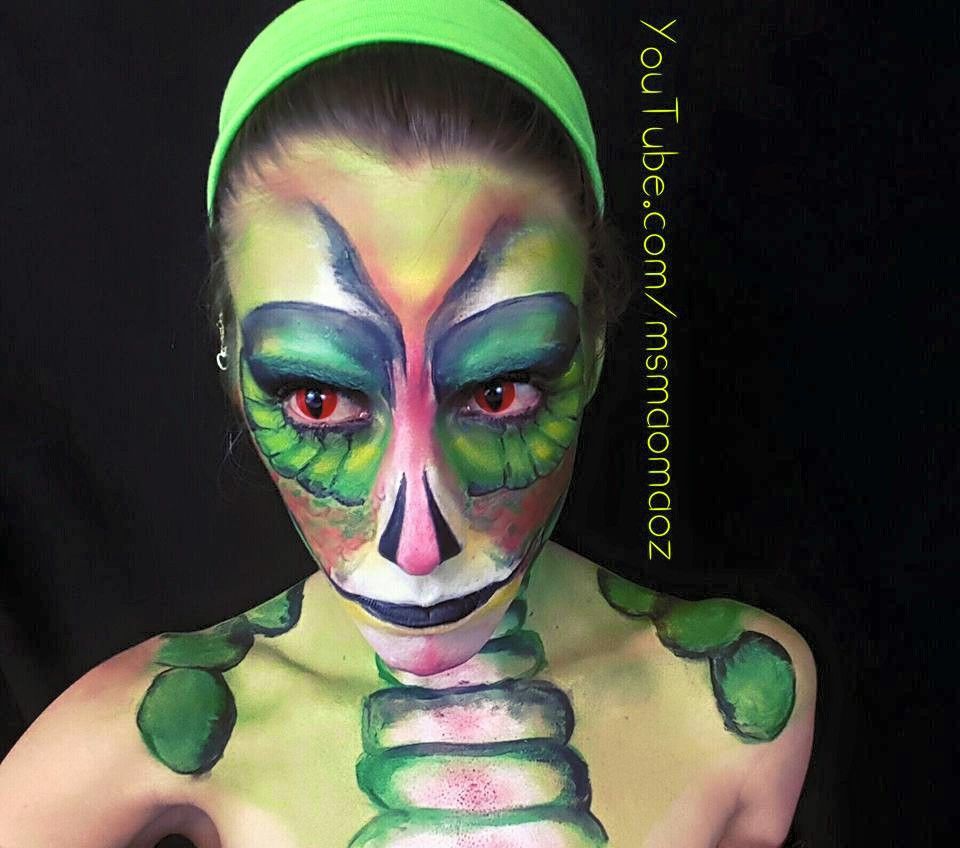 Lizard Face Paint