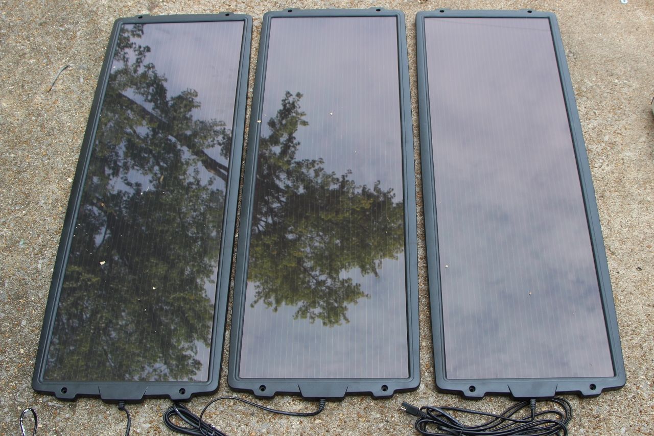 Assembling My Harbor Freight 45 Watt Solar Panel Kit - No Tools Needed ...