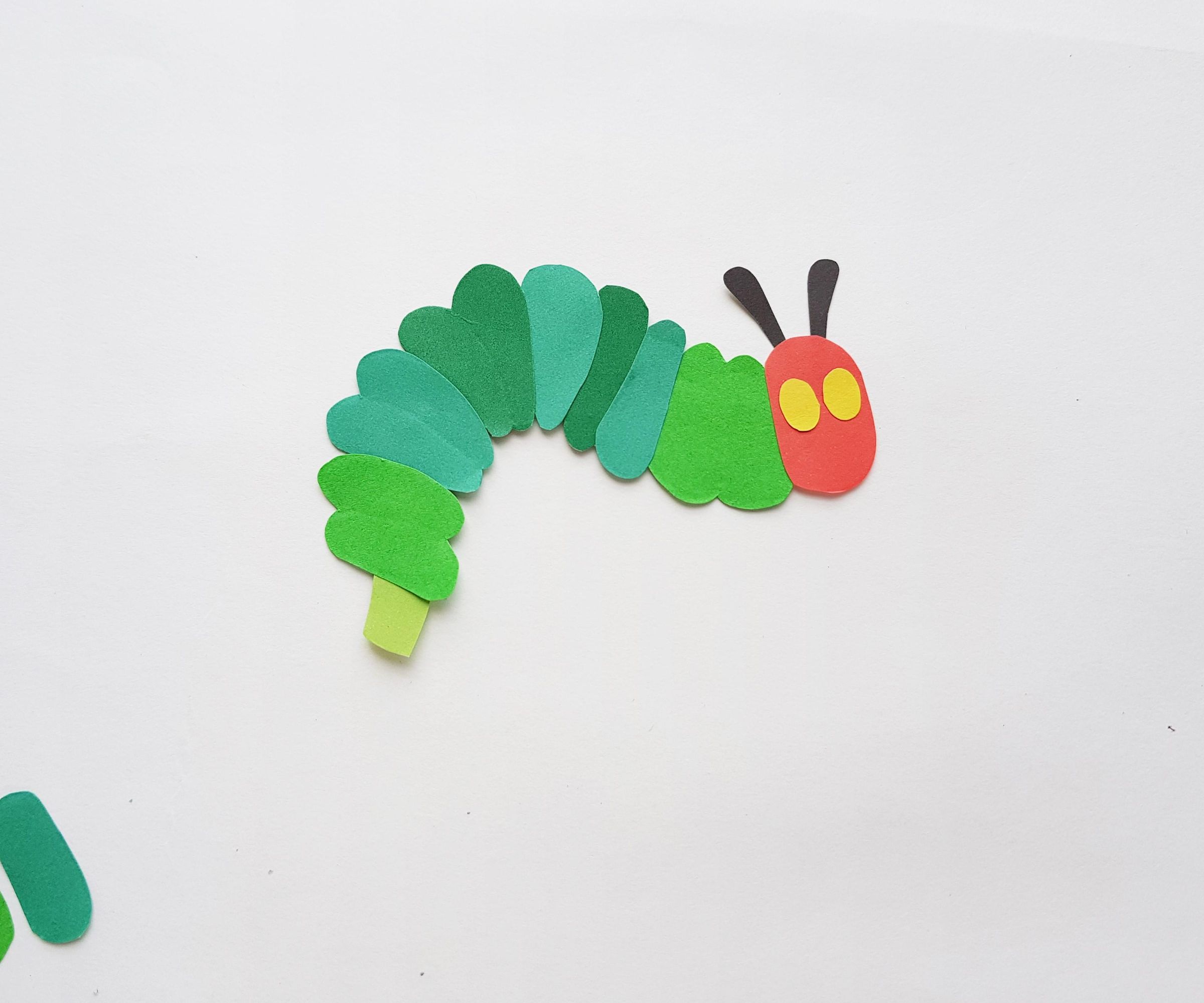 The Very Hungry Caterpillar Craft: FREE Template : 7 Steps (with ...