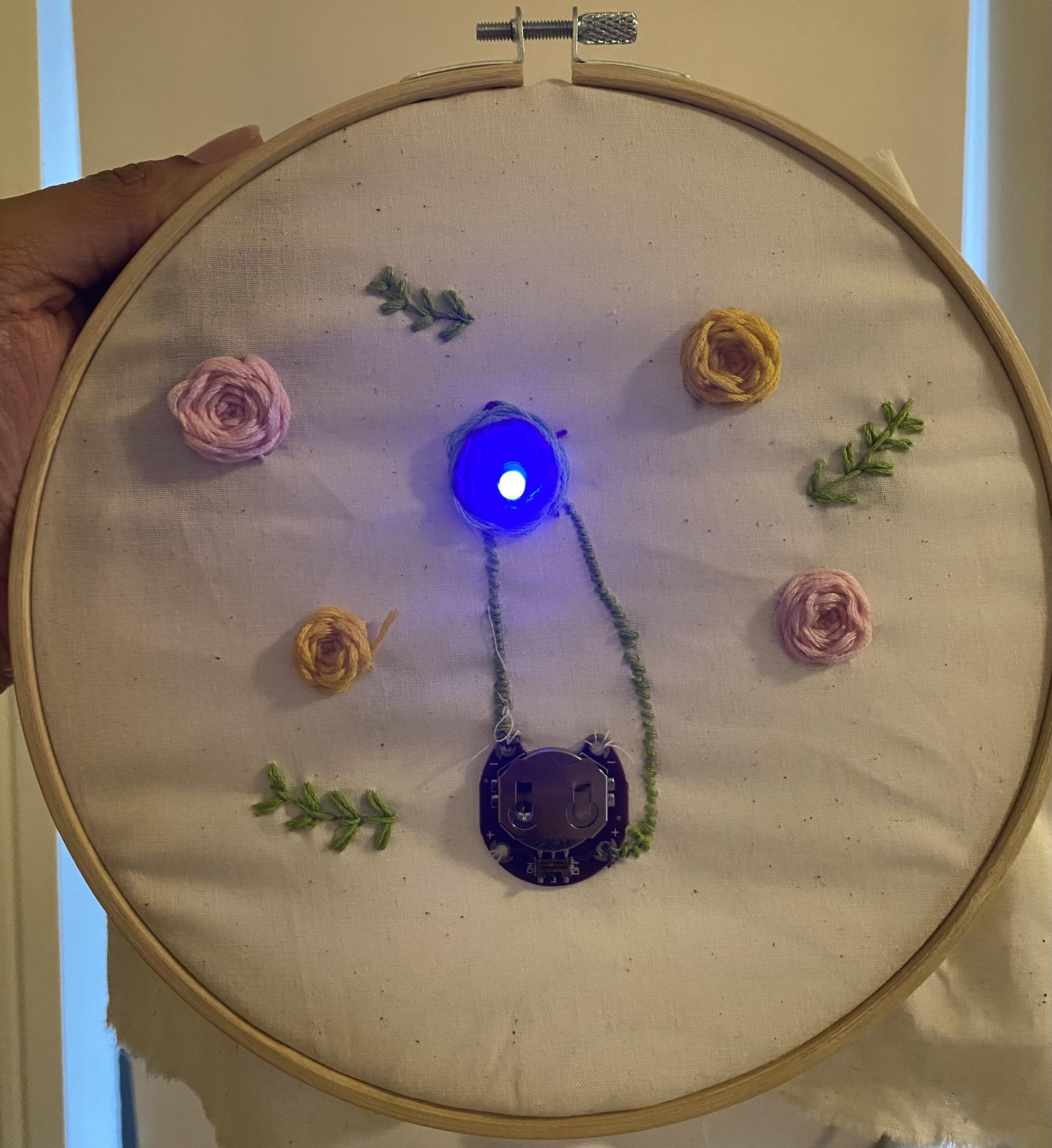 Embroidered Circuit : 4 Steps - Instructables