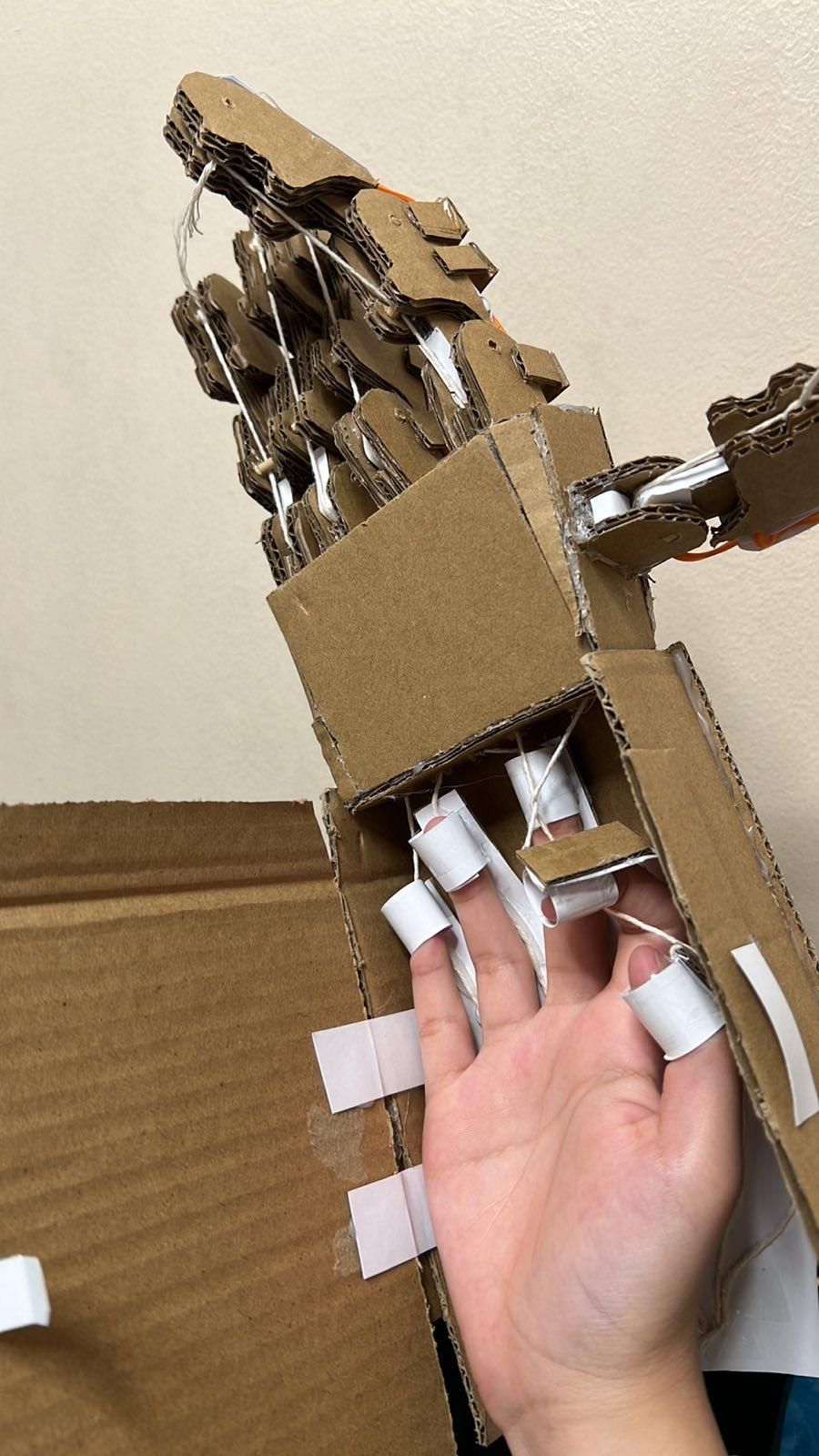 Elastic-Powered Cardboard Mechanical Hand : 7 Steps - Instructables