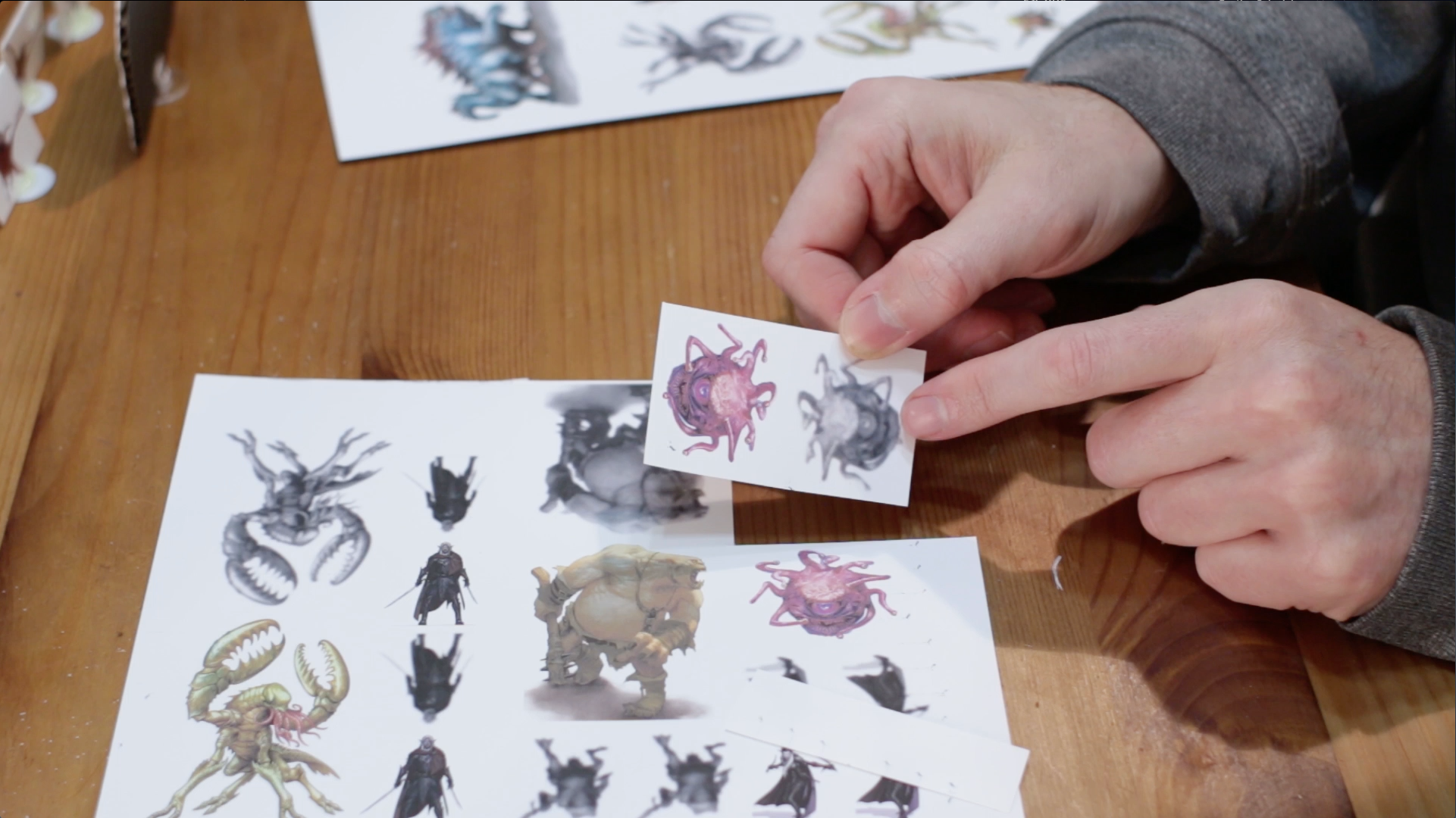 Dungeons and Dragons Paper Miniatures (Pathfinder, Warhammer, Etc ...