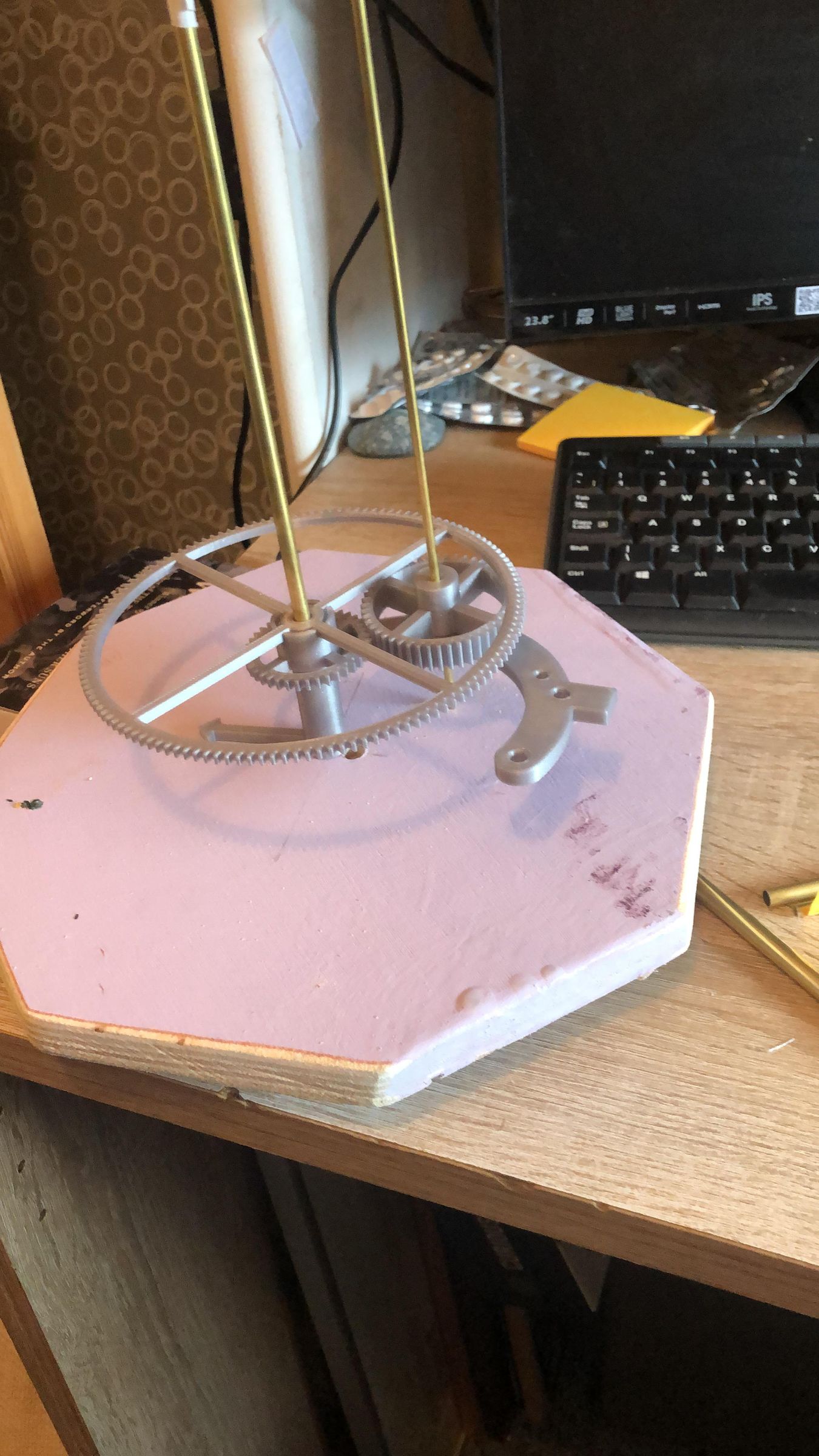 Sun, Earth and Moon Model (Tellurion / Orrery) With 3D Printed Parts ...