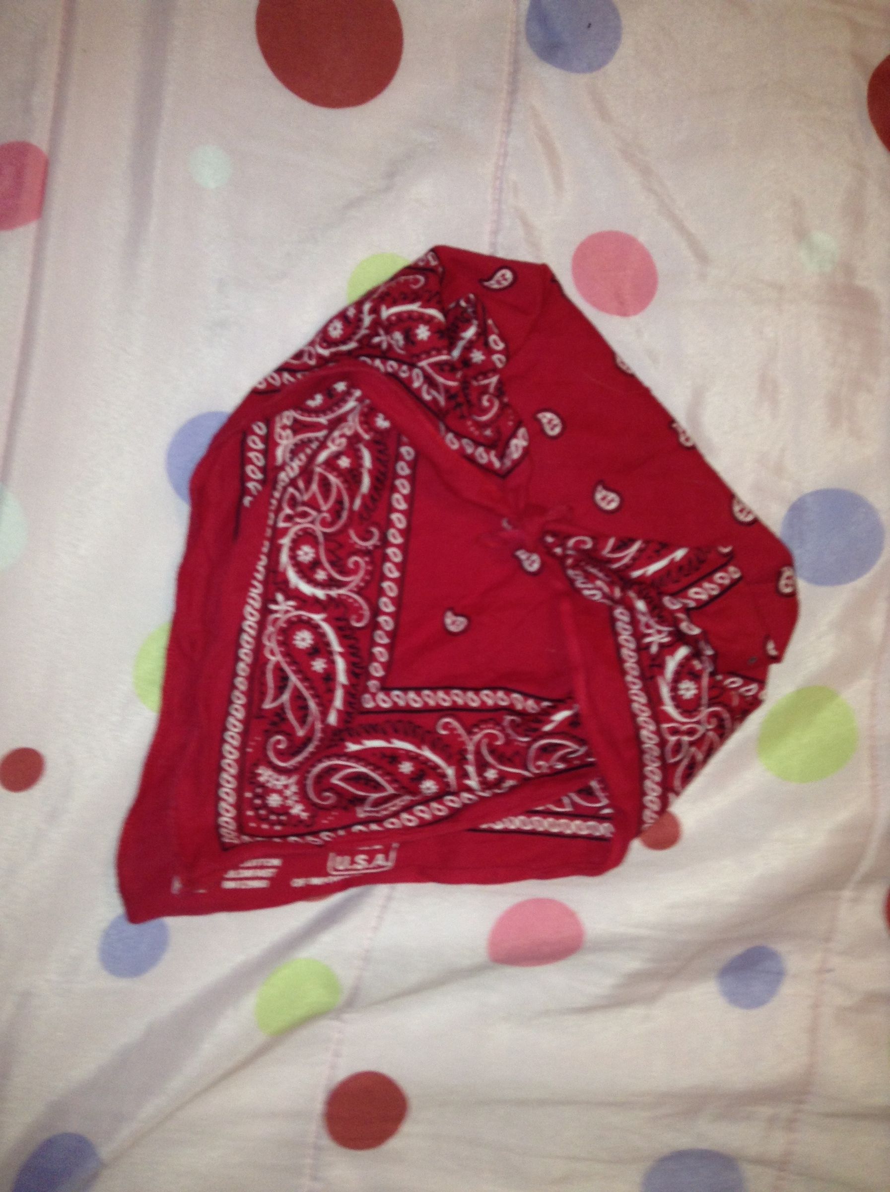 How to Make a Rose Out of a Bandana : 11 Steps - Instructables