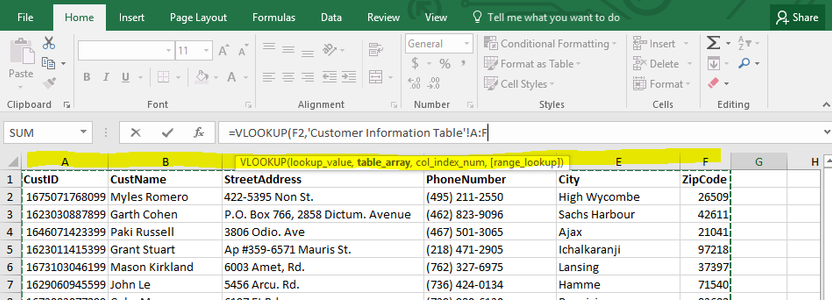 How to Perform VLOOKUPS in Microsoft Excel 2016 : 28 Steps - Instructables