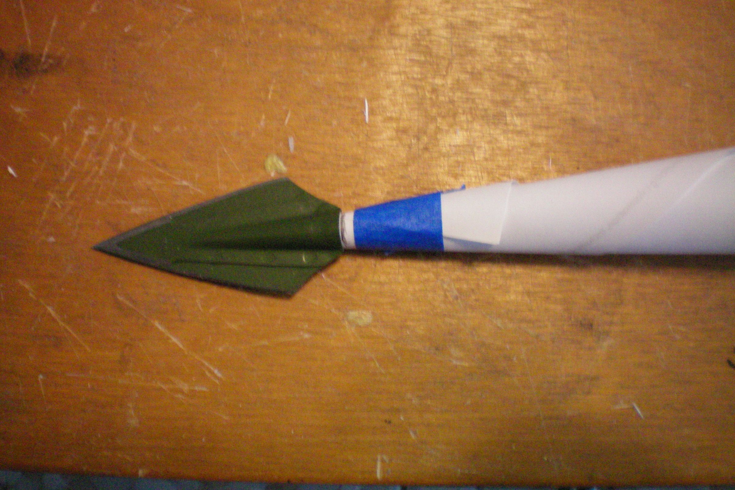 Making Field Tip and Broadhead Hunting Bolts for the Pistol Crossbow ...