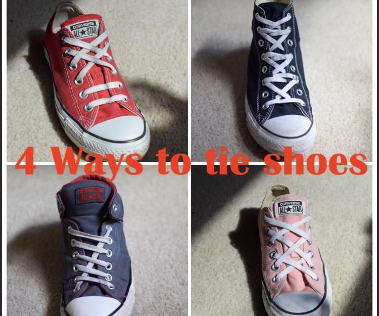 4 Ways to Lace Shoes : 29 Steps - Instructables