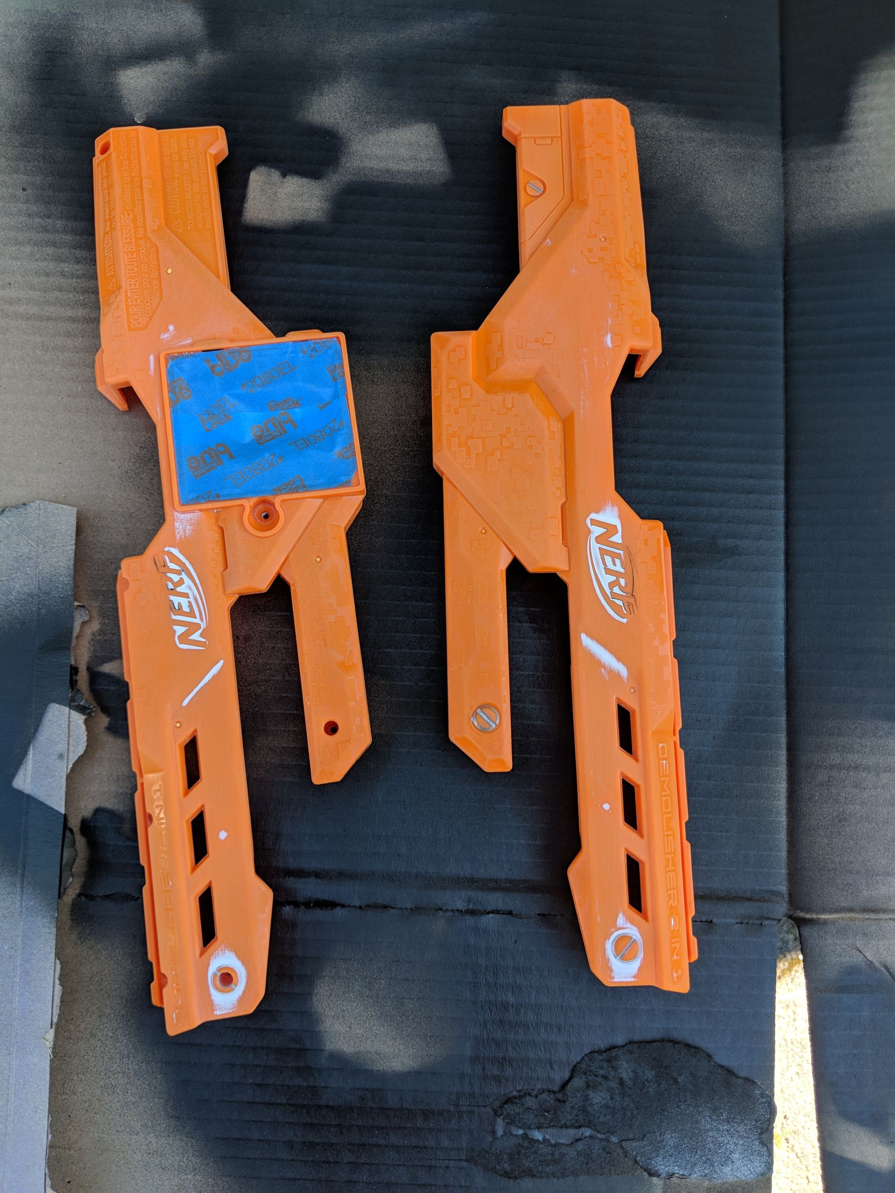 Ultimate Nerf Demolisher With Integrated Shotgun, Upgraded Motors and ...