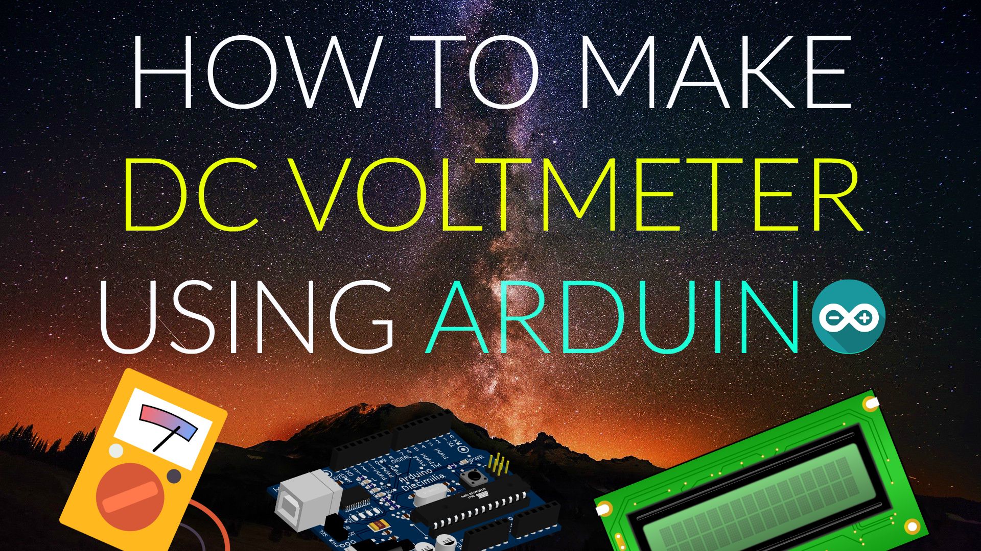 How to Make Simple DC Voltmeter Using Arduino UNO : 4 Steps (with ...