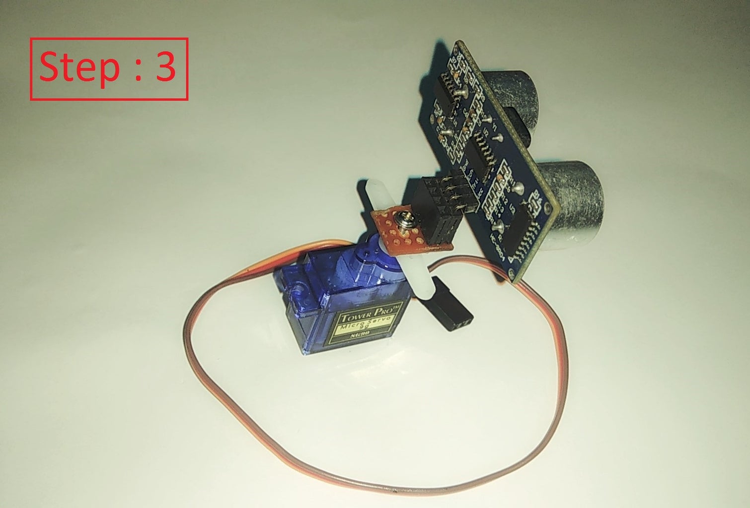Arduino Based Autonomous Bot Using Ultrasonic Sensor 5 Steps With Pictures Instructables