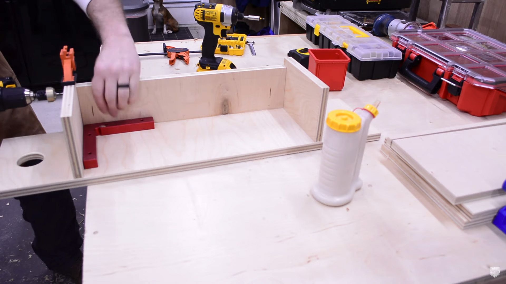 How to Build a Pocket Hole Workstation | DIY Woodworking Shop Project ...