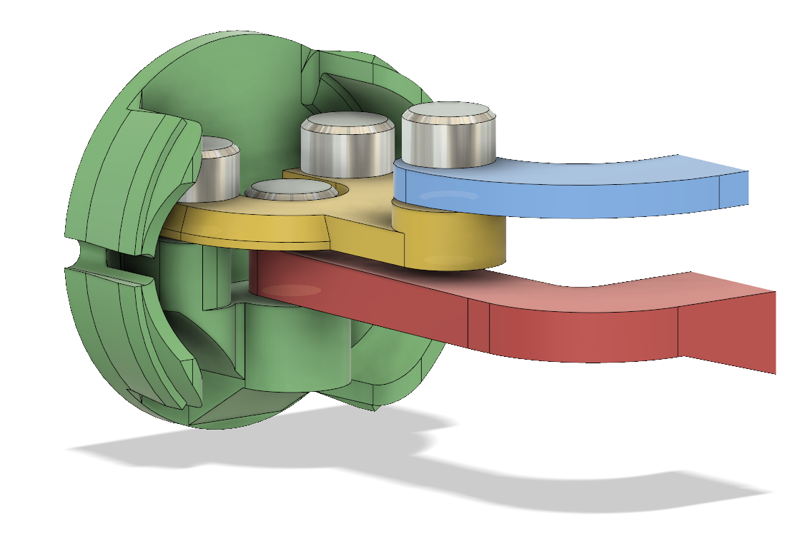 Simplified 3D Printed Animatronic Dual Eye Mechanism : 4 Steps (with ...