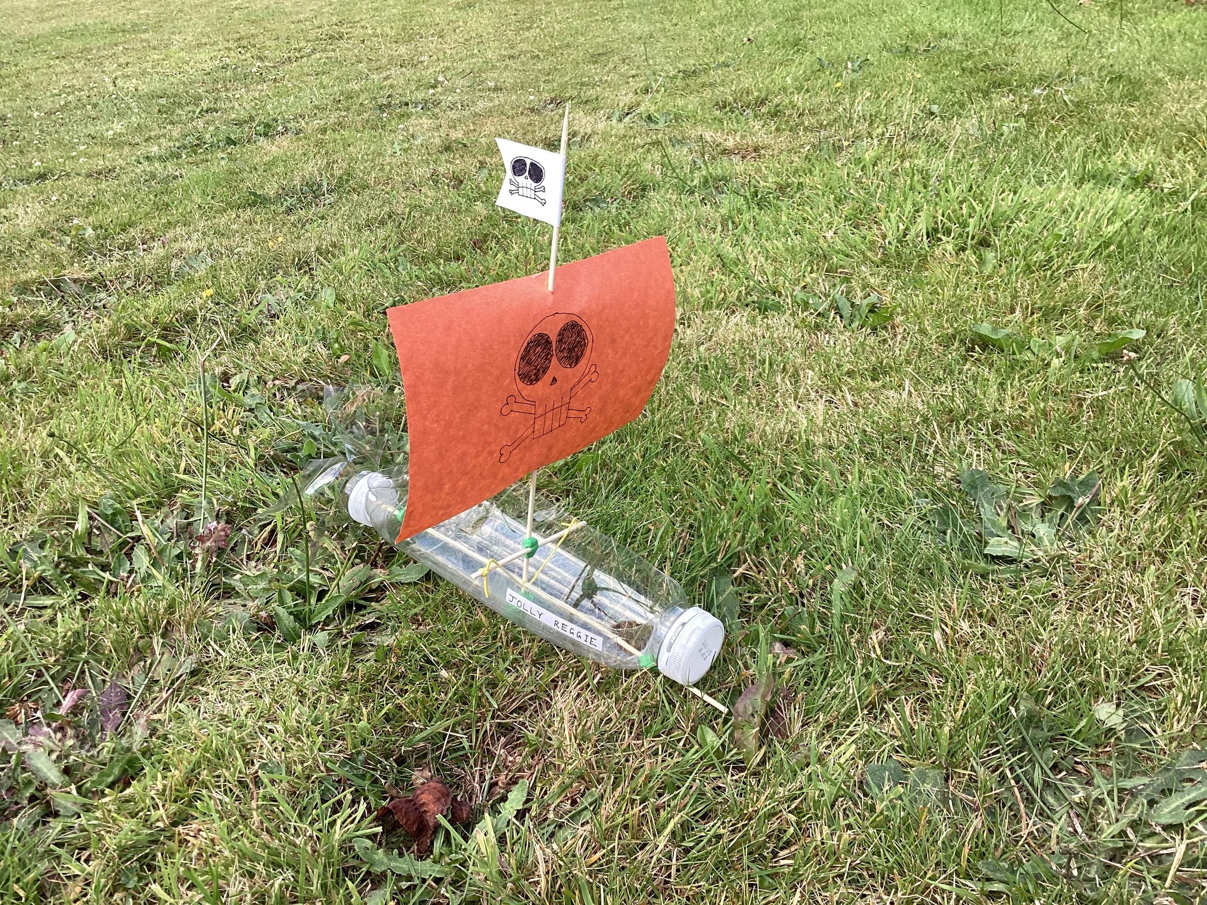Rubber-Band Powered Wind-Up Pirate Ship : 7 Steps - Instructables