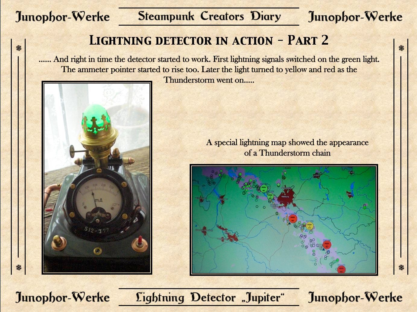 Steampunked Lightning Detector"Jupiter" : 4 Steps (with Pictures ...