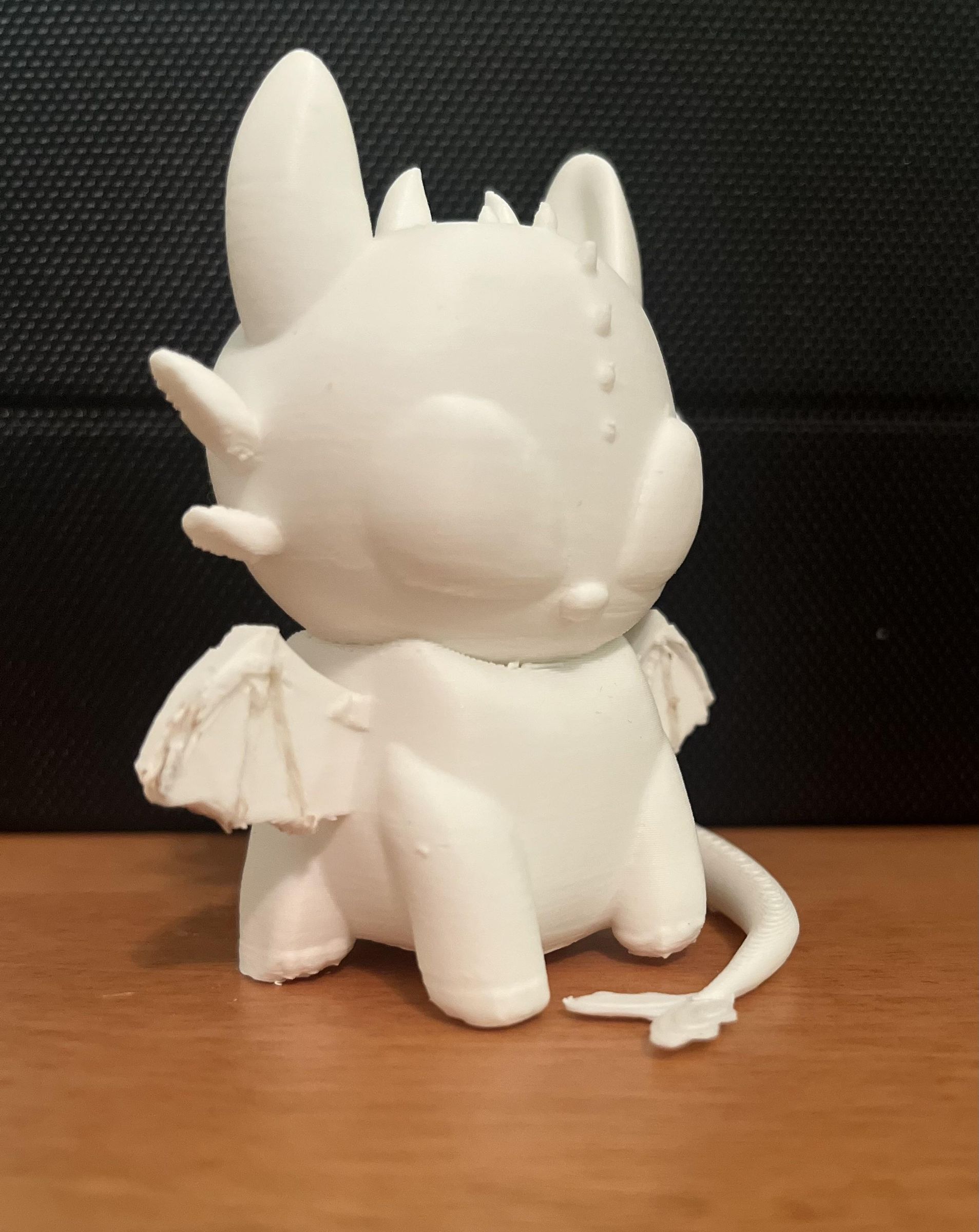 Cute Toothless Dragon 3d Printed Figure : 16 Steps (with Pictures ...