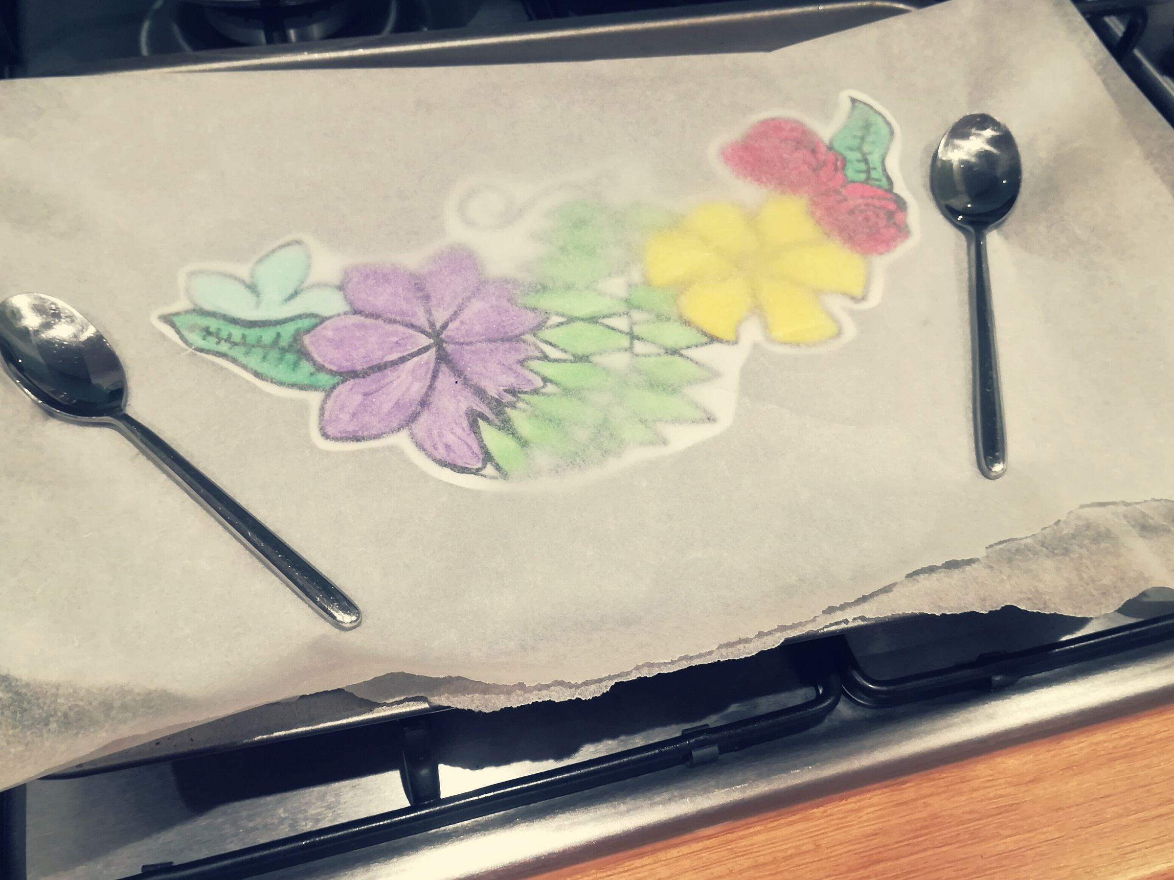 Floral Shrink Plastic Necklace : 7 Steps (with Pictures) - Instructables