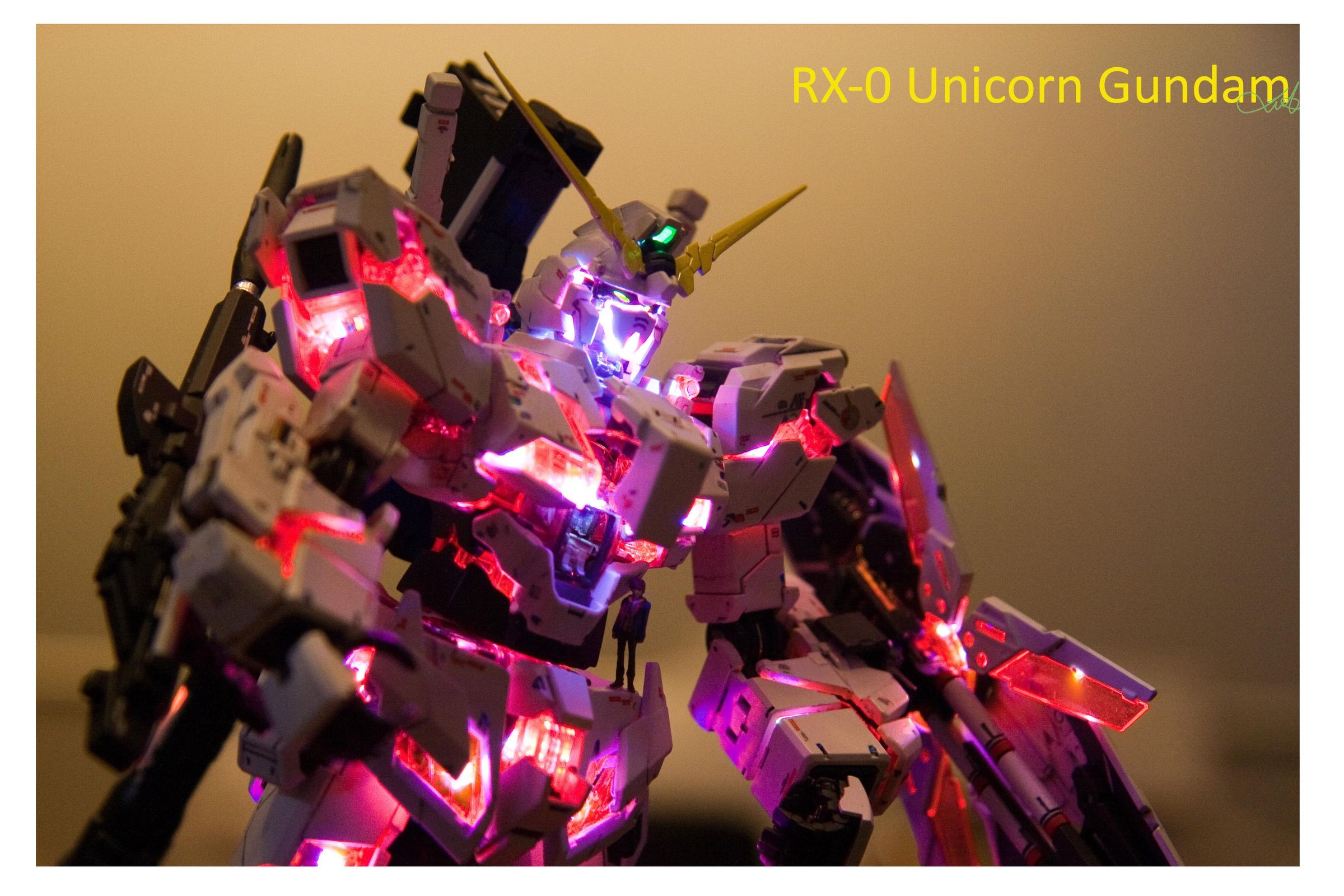 RG 1/144 Unicorn Gundam Using Arduino Nano and Attiny85 : 10 Steps ...