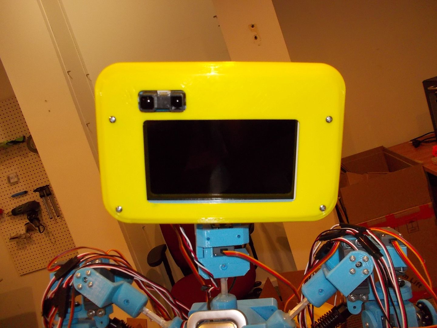 ASPIR: Full-Size 3D-Printed Humanoid Robot : 80 Steps (with Pictures ...